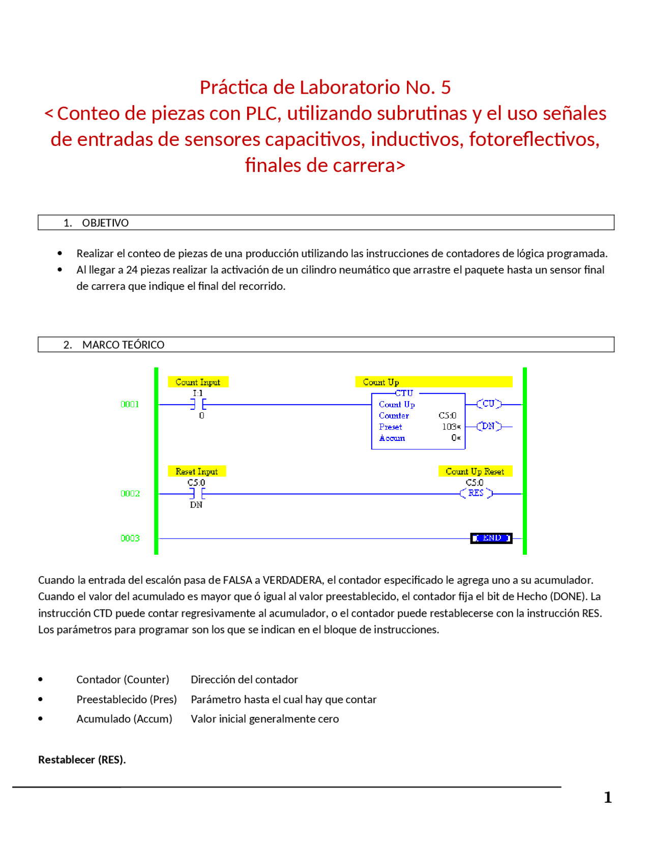 Automatización Industrial - Docsity