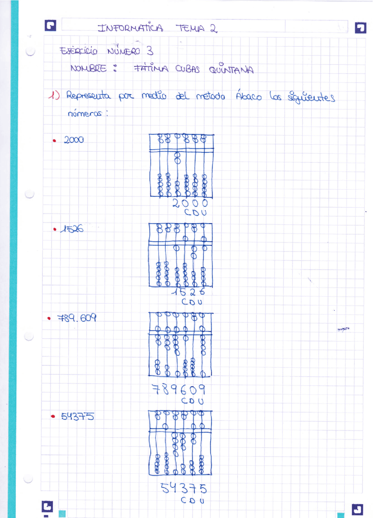 Ejercicios de ofimática y proceso de la información | Ejercicios de ...
