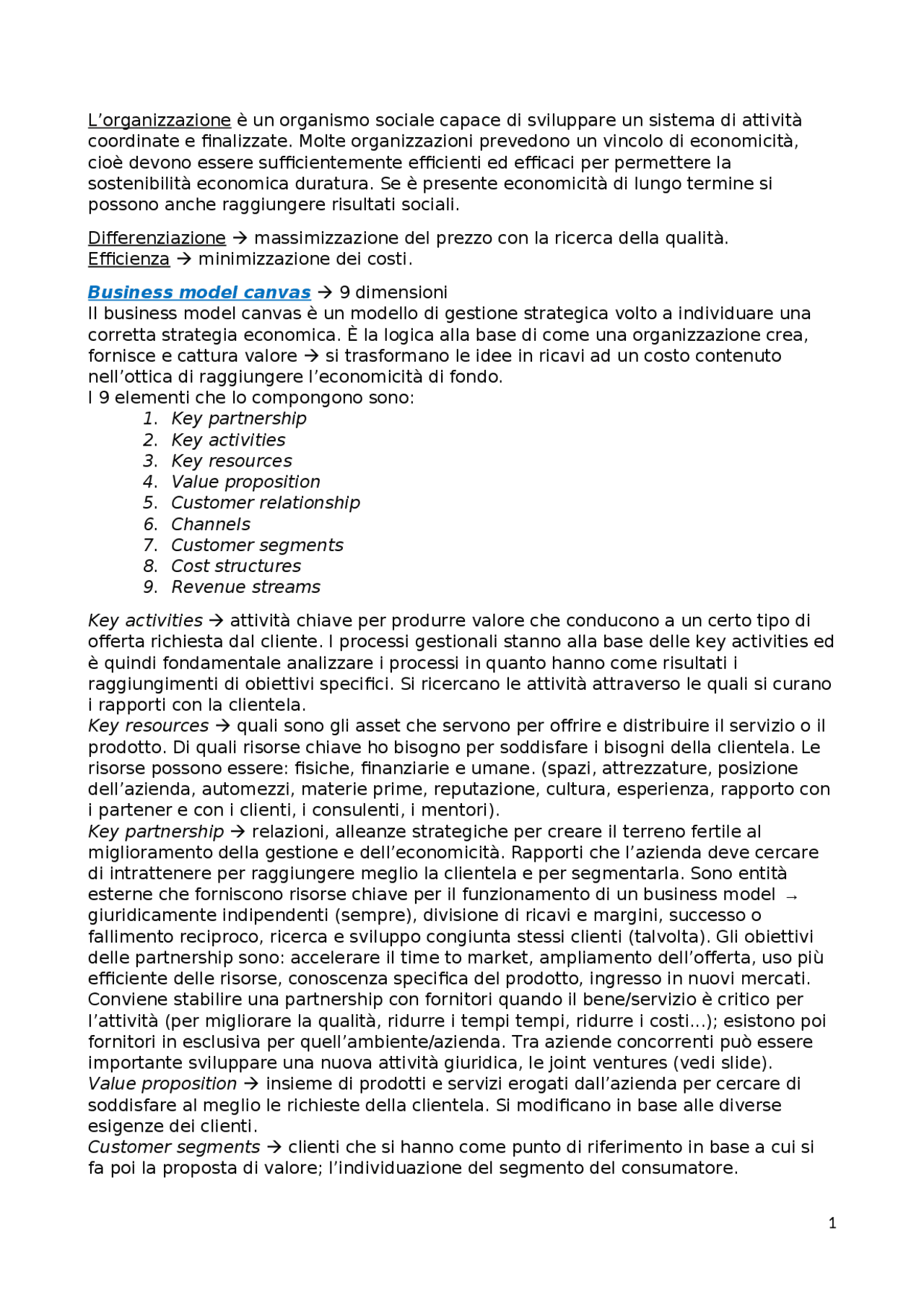 Riassunti libro - Docsity