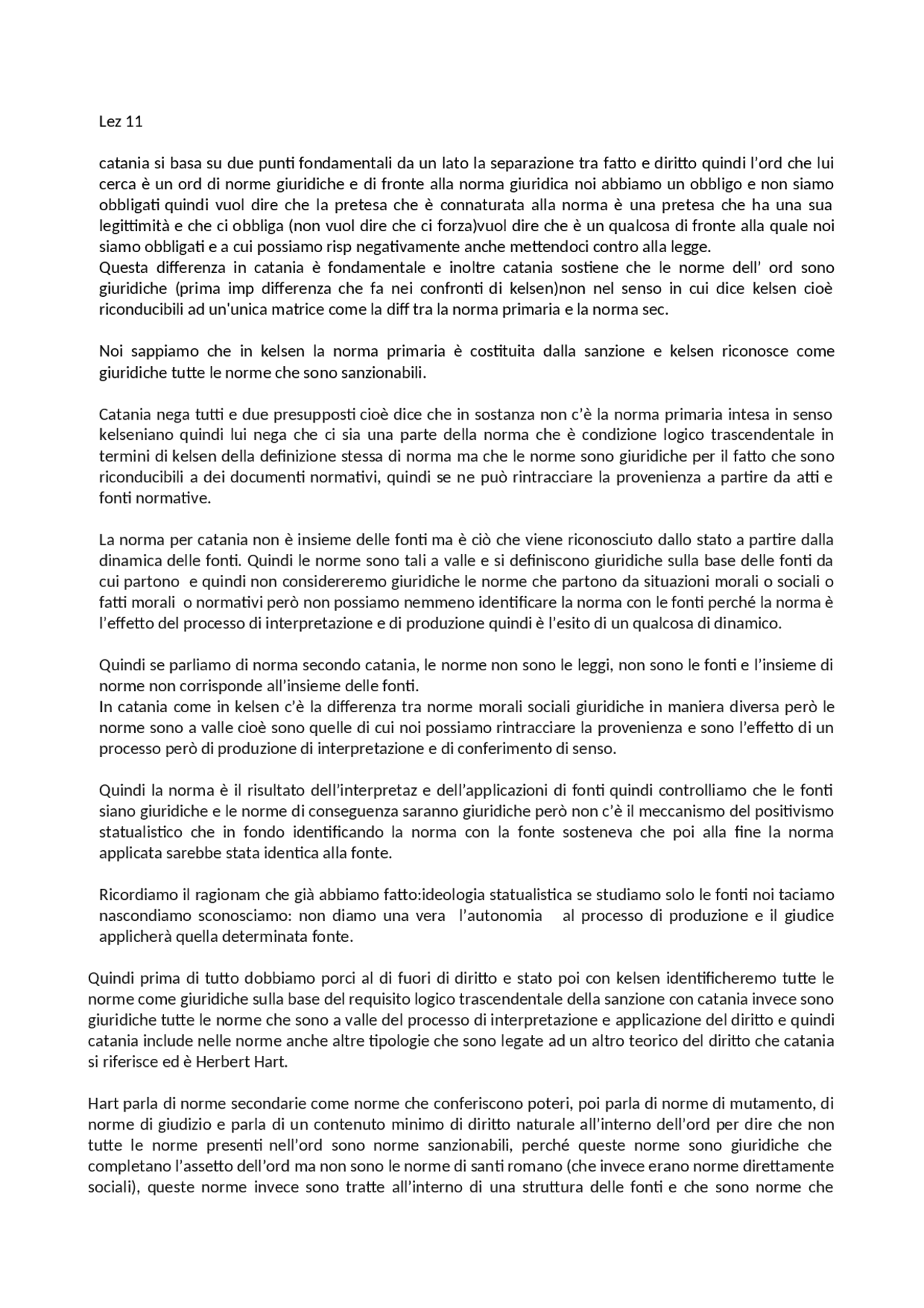 Appunti Teoria Generale Del Diritto Docsity