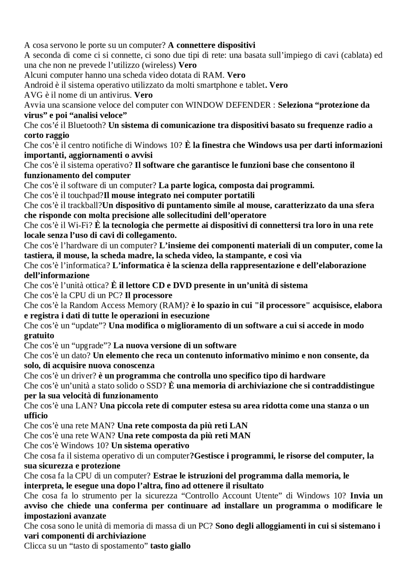 I Modulo Eipas Certificazione Eipass 7 Moduli User Docsity