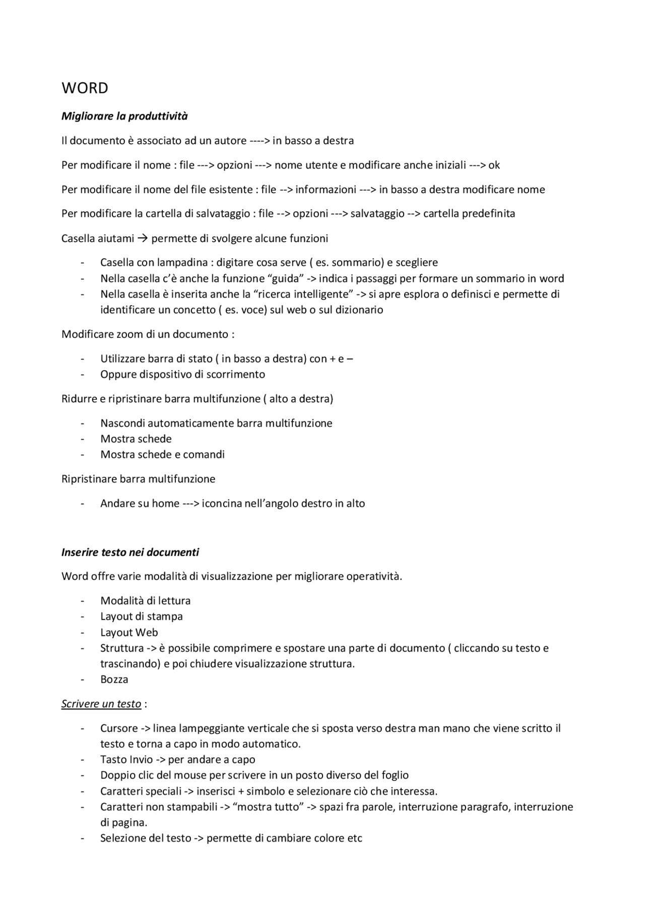 Ict Parte Pratica Docsity