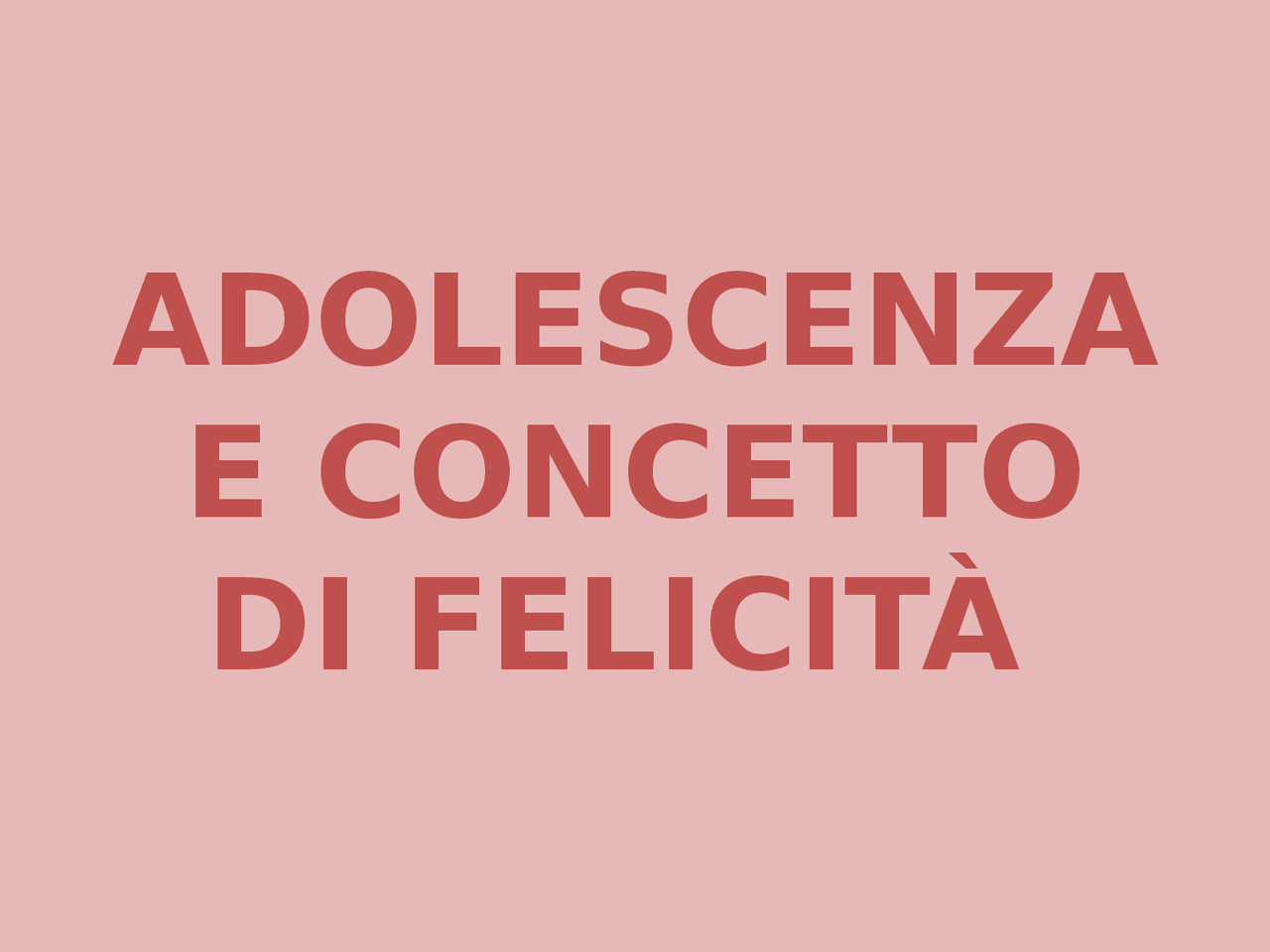 Power Point Adolescenza Docsity