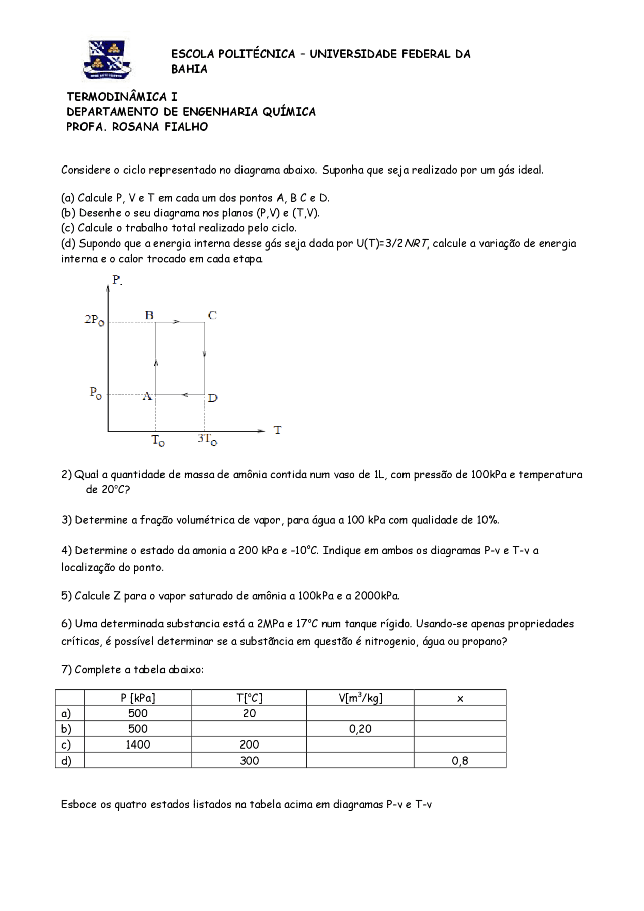 Apostila De Termodinamica Docsity
