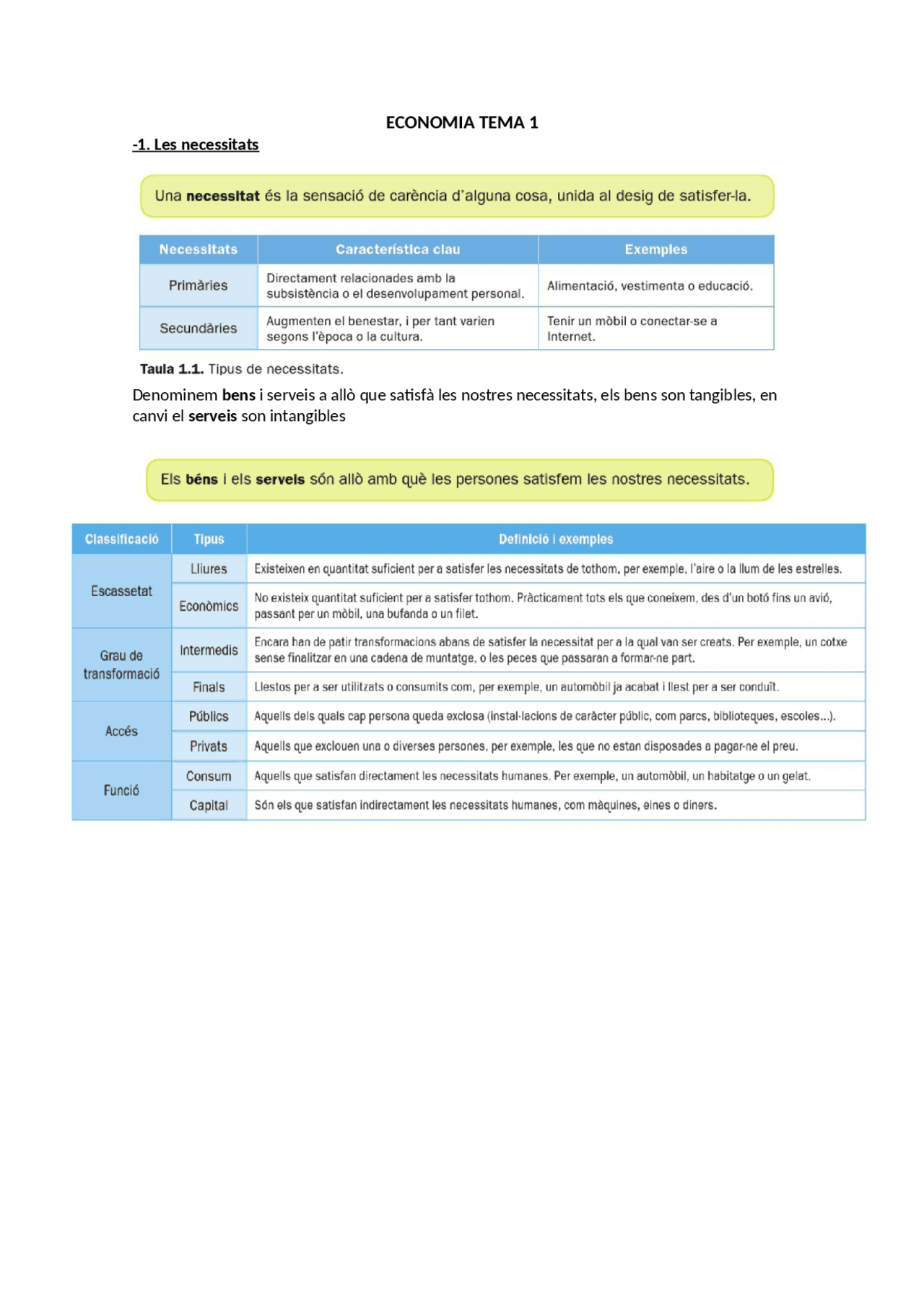 Apuntes Economia Tema 1 Docsity