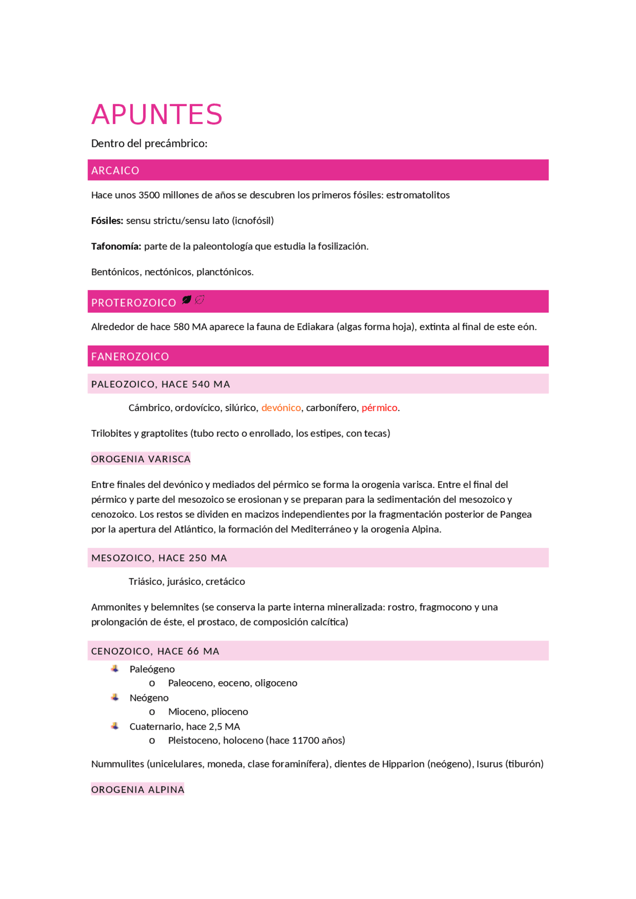 Resumen Completo Geología Docsity