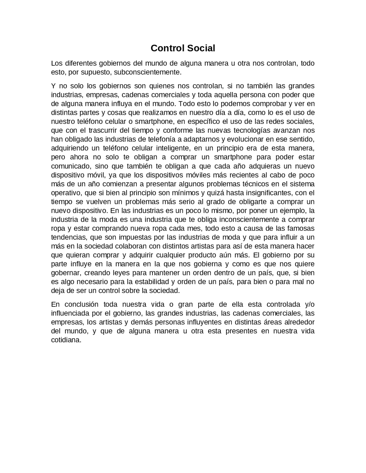 Elaboración De Un Texto Argumentativo Docsity