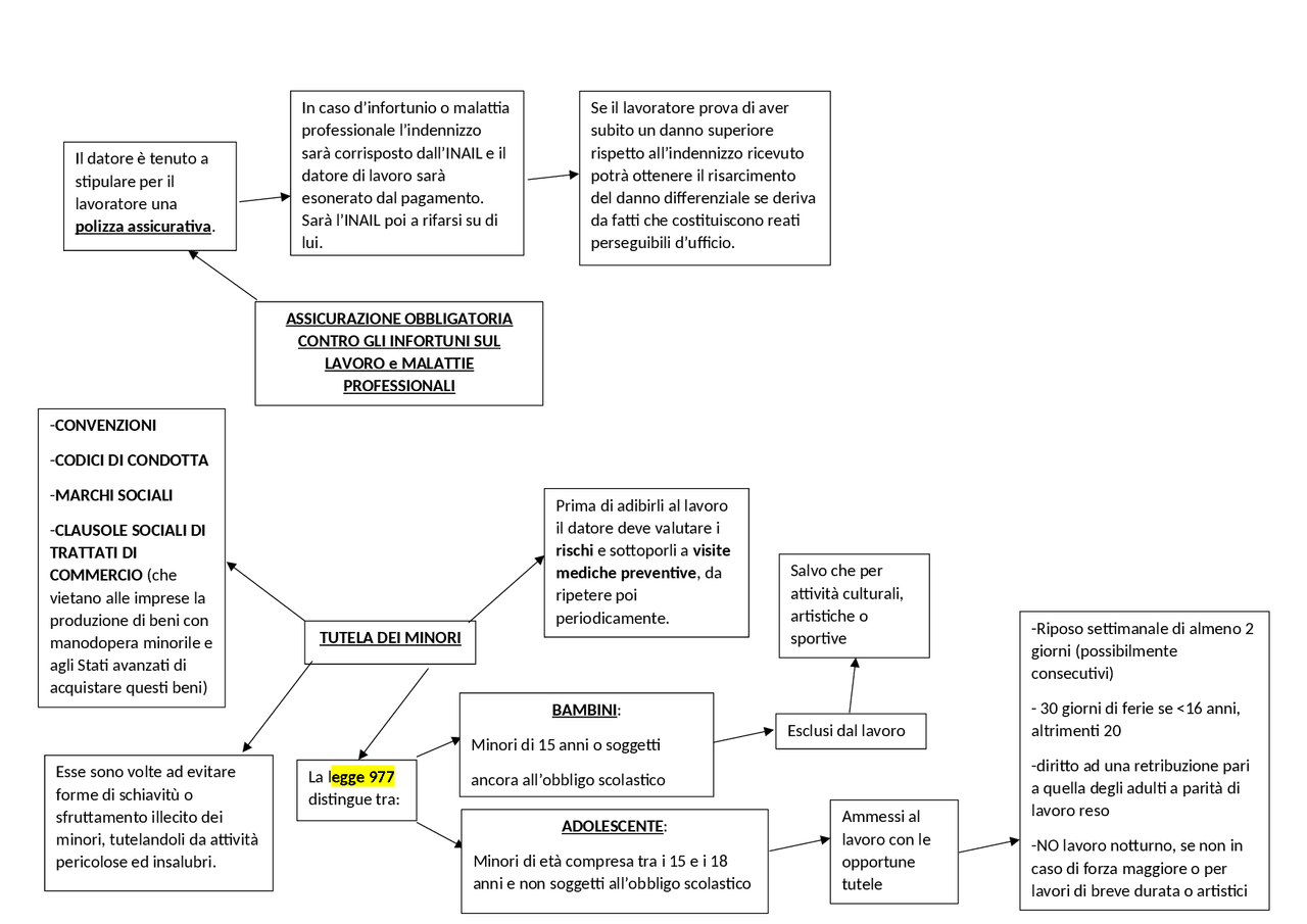 Mappa Concettuale Su Assicurazione Obbligatoria Docsity