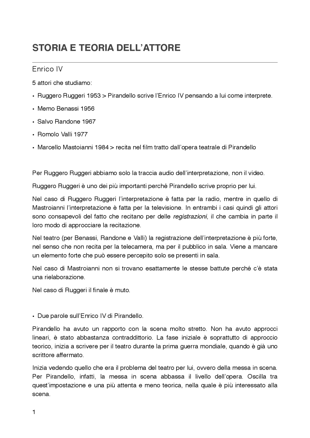 Appunti Dellenrico Iv Docsity