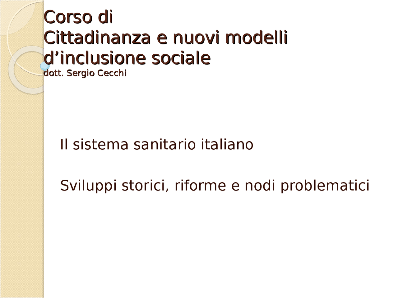 Cittadinanza E Nuovi Modelli Di Inclusione Sociale Docsity