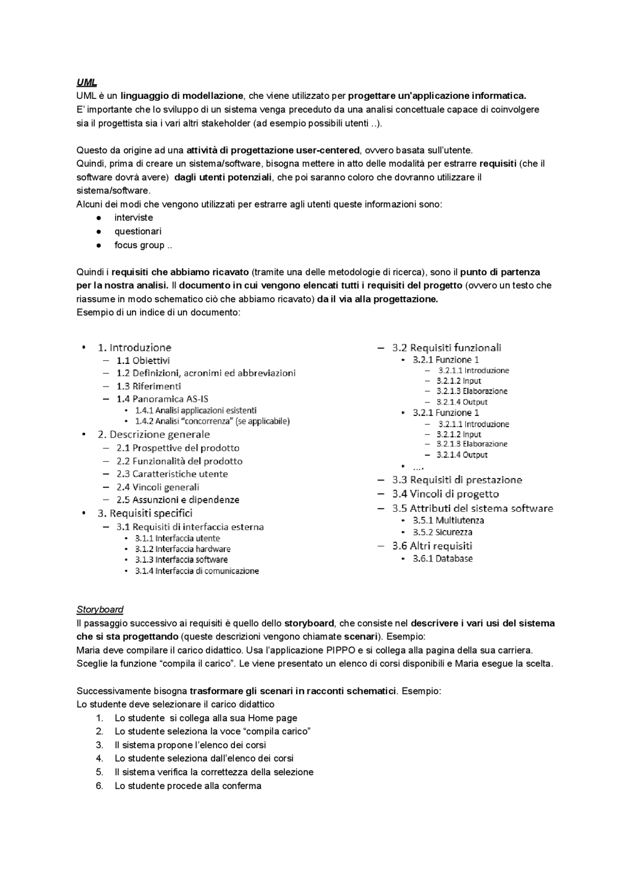 Uml Informatica E Php Docsity
