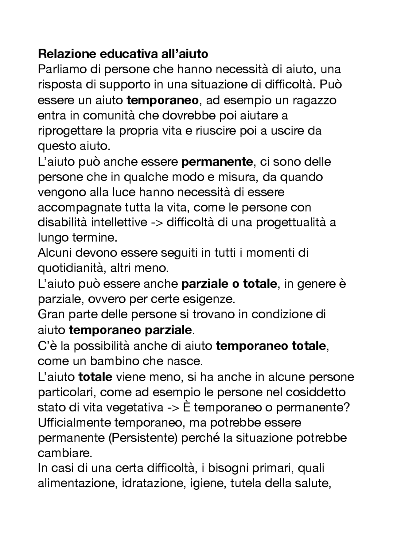 Metodologia Delle Attività Speciali Secondo Semestre Parte 1 Docsity