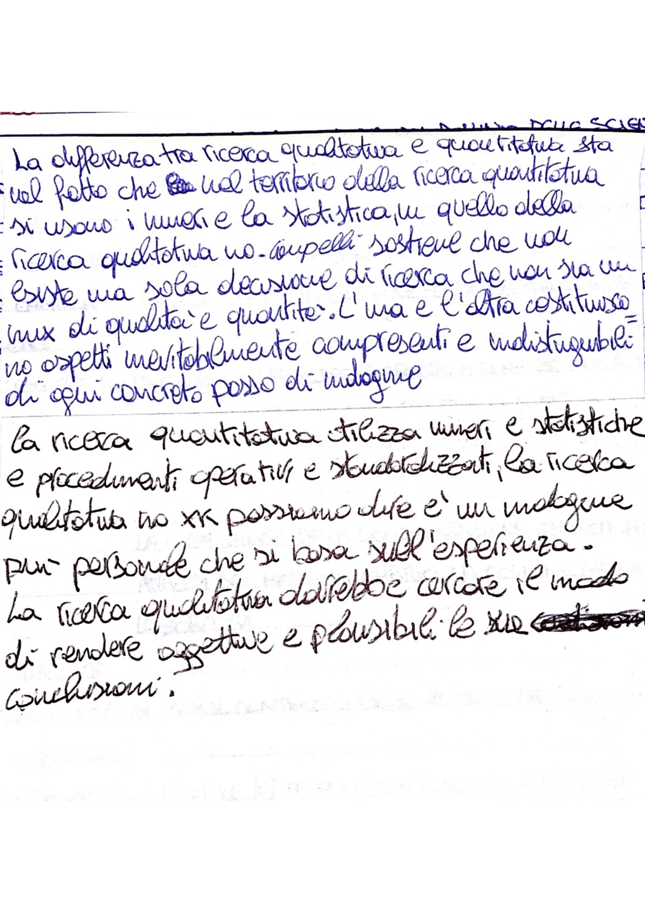 Ricerca Qualitativa E Quantitativa Docsity