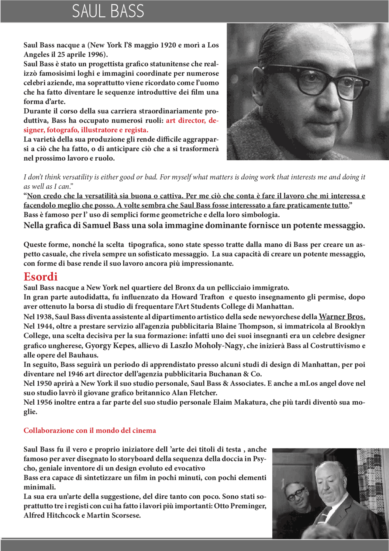 Esercitazioni Di Grafica Docsity