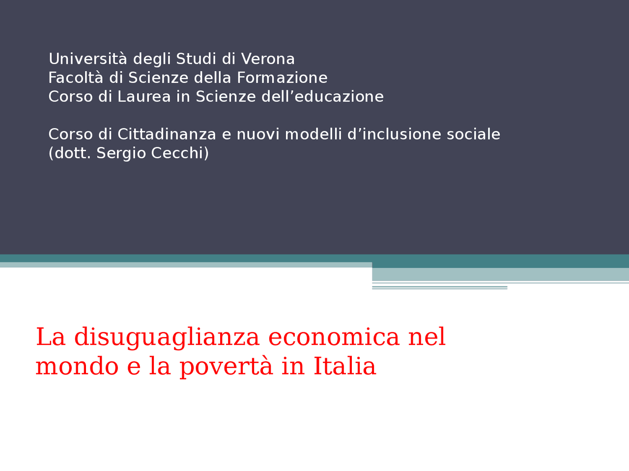 Cittadinanza E Nuovi Modelli Di Inclusione Sociale Docsity
