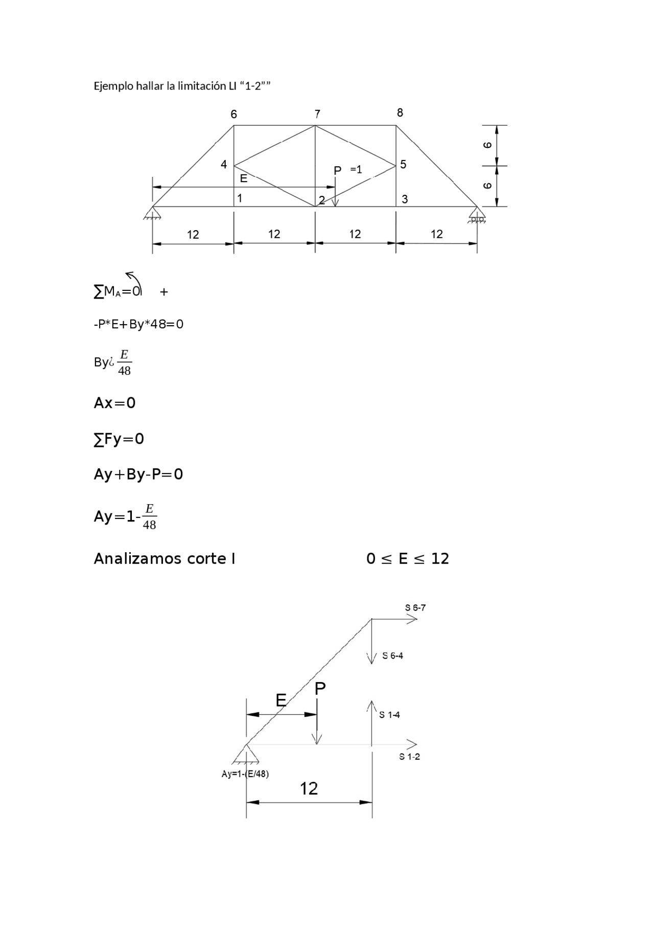 Ejercicio de isostatica - Docsity