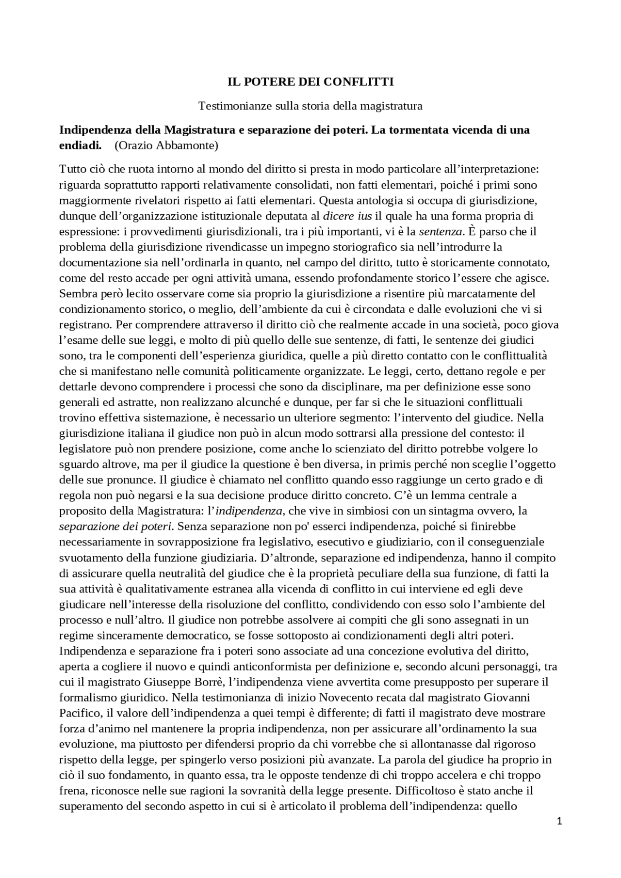 Riassunto Di Storia Della Giurisprudenza Docsity