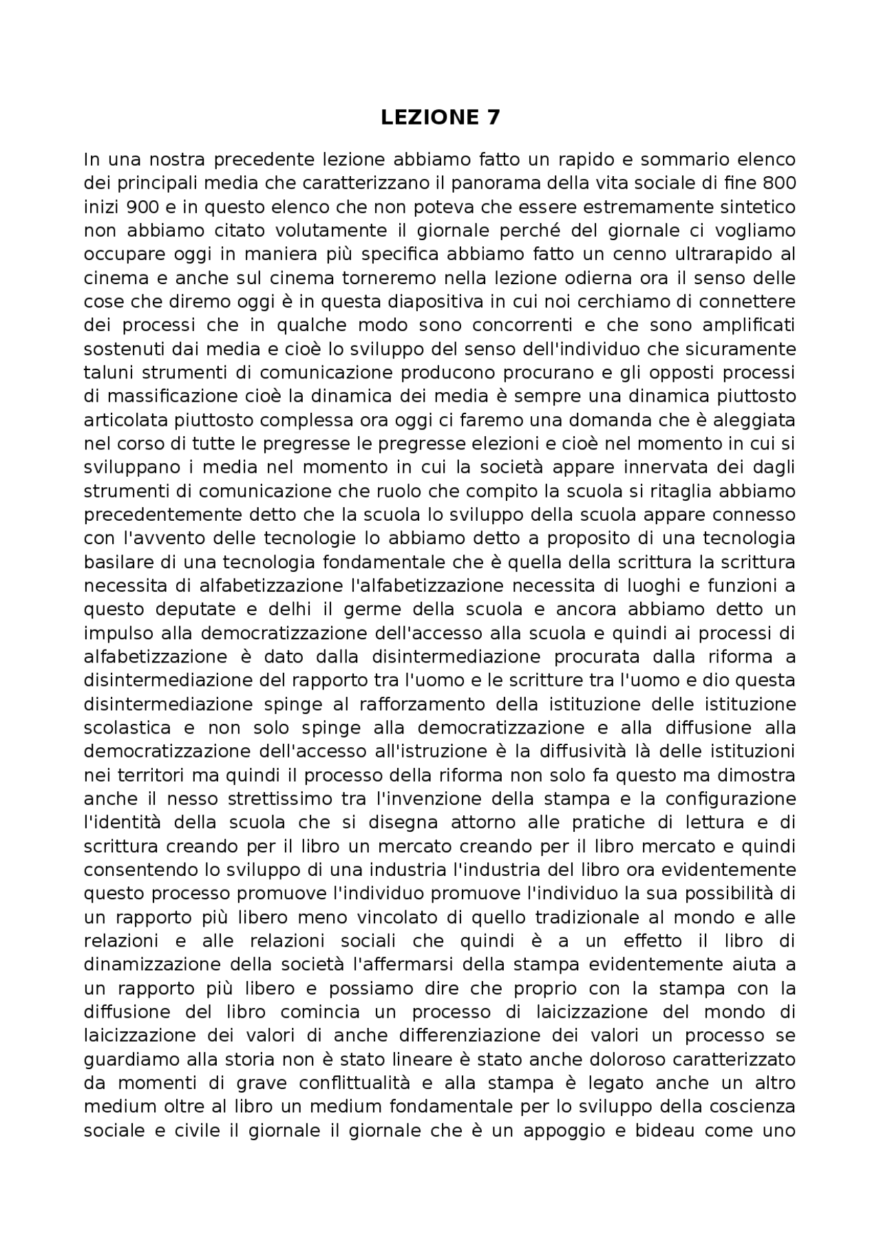 LEZIONE 7 di Tecnologia e media nella progettazione - Docsity