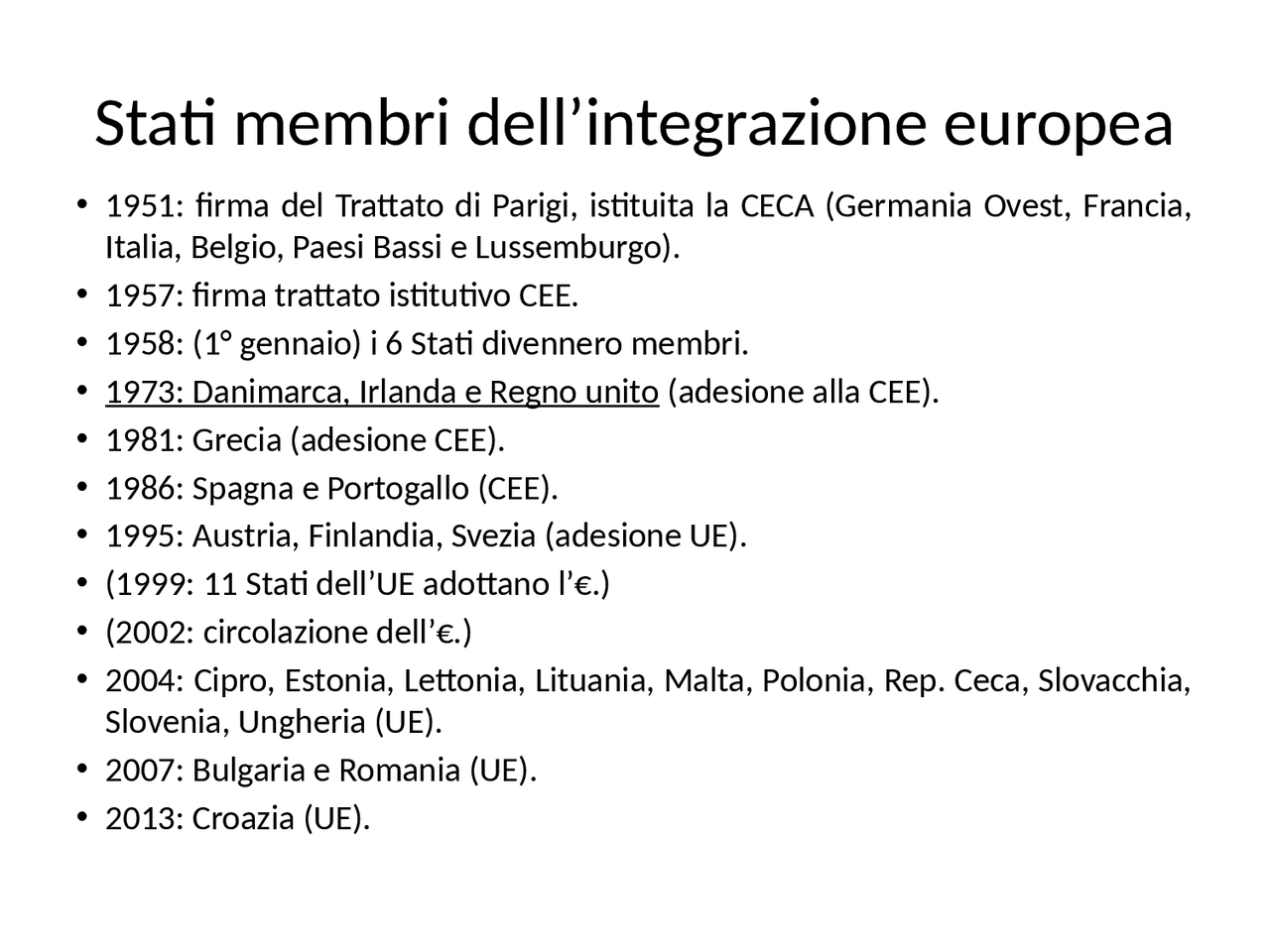 Elementi Di Diritto Comunitario Docsity