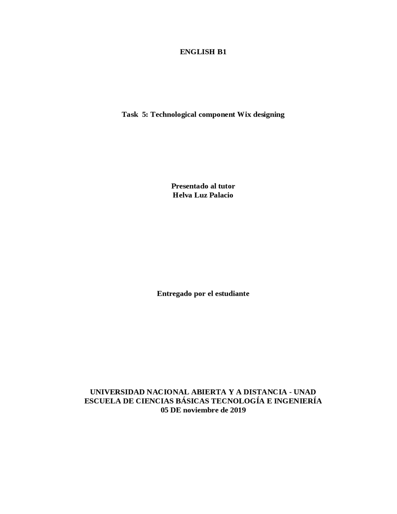Technological Component Wix Designing Docsity