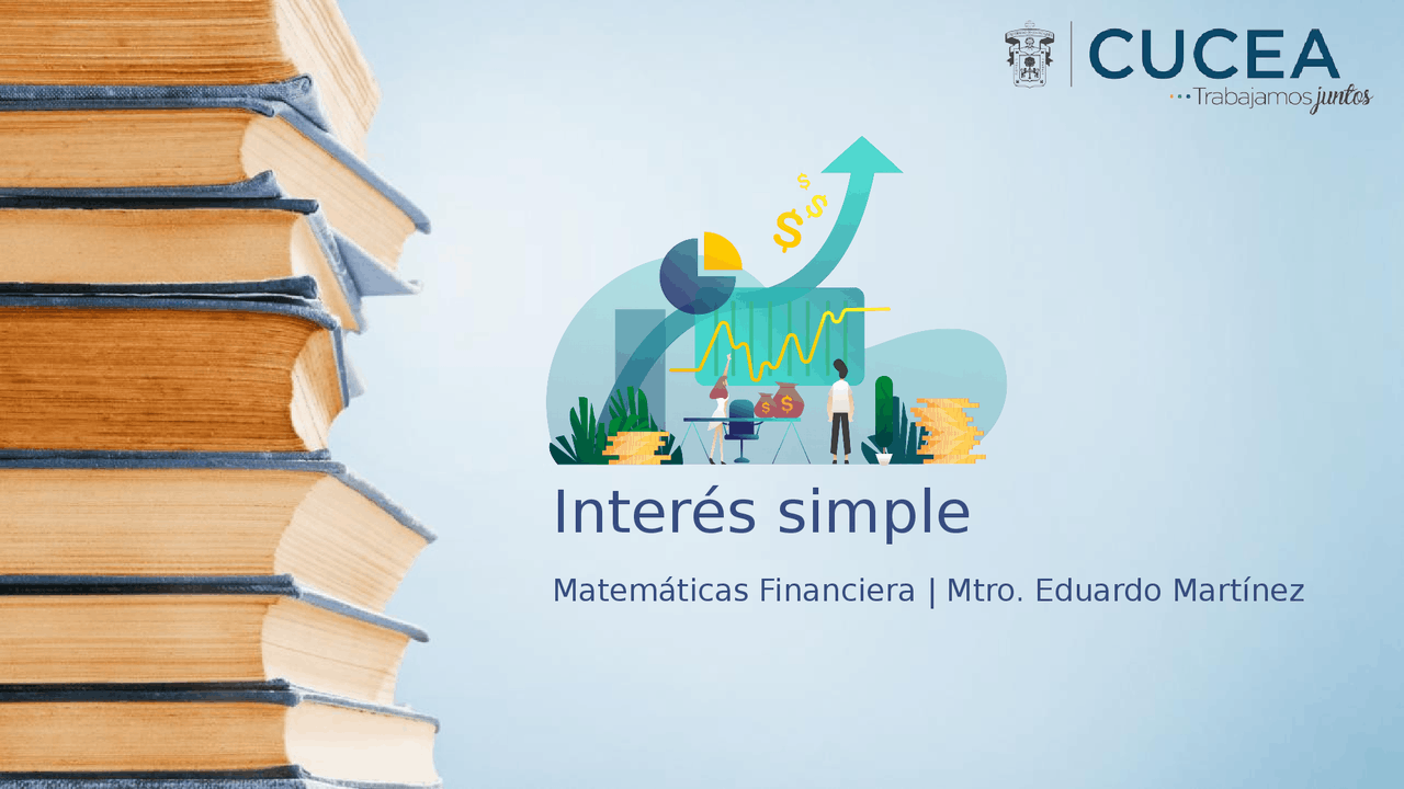 Que es el Interes simple | Diapositivas de Matemáticas | Docsity