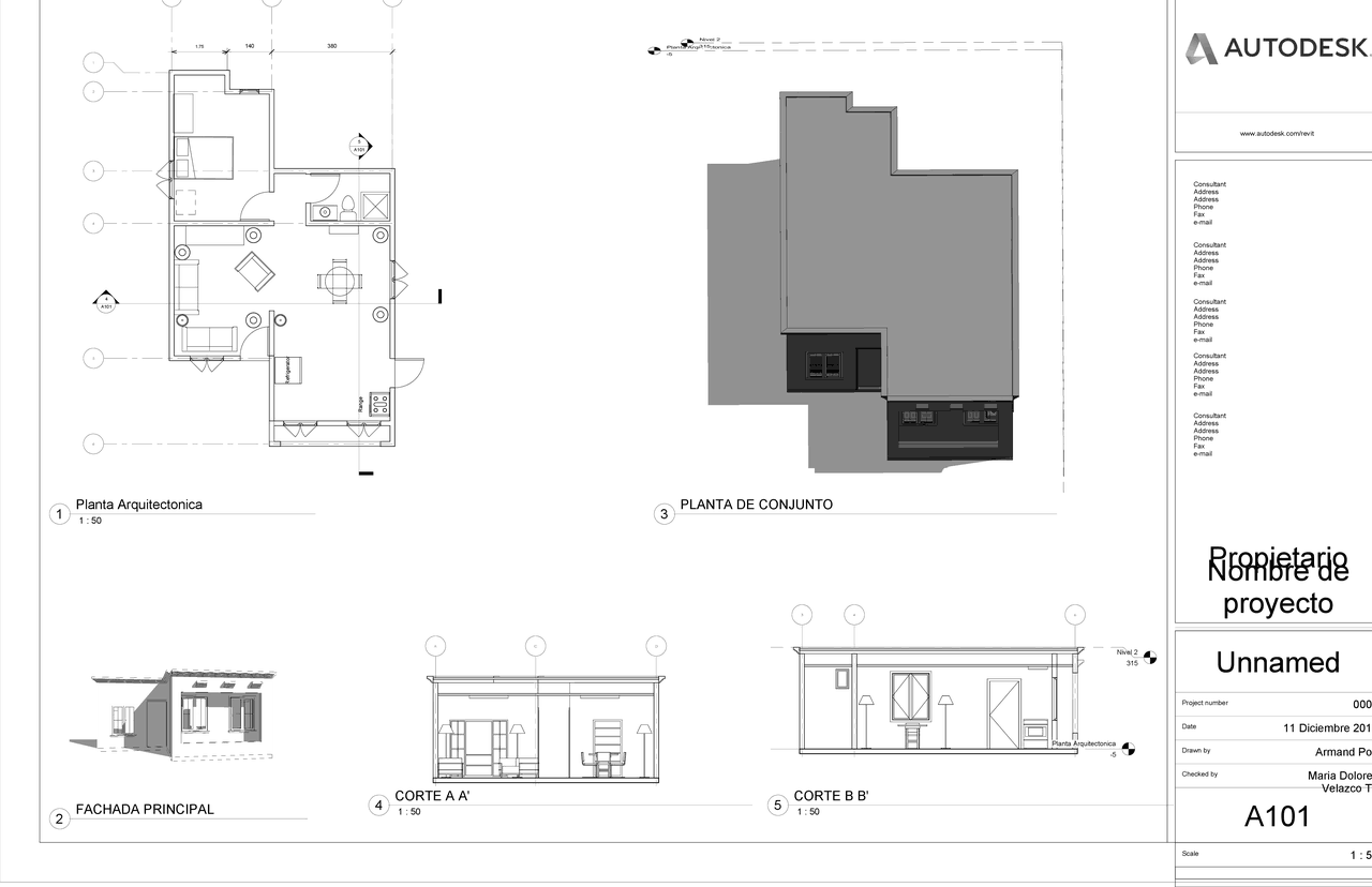 Render de un plano arquitectonico | Ejercicios de Diseño | Docsity