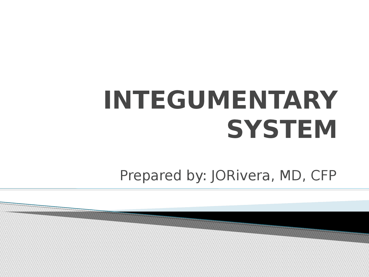 Integumentary System Study Notes Anatomy Docsity