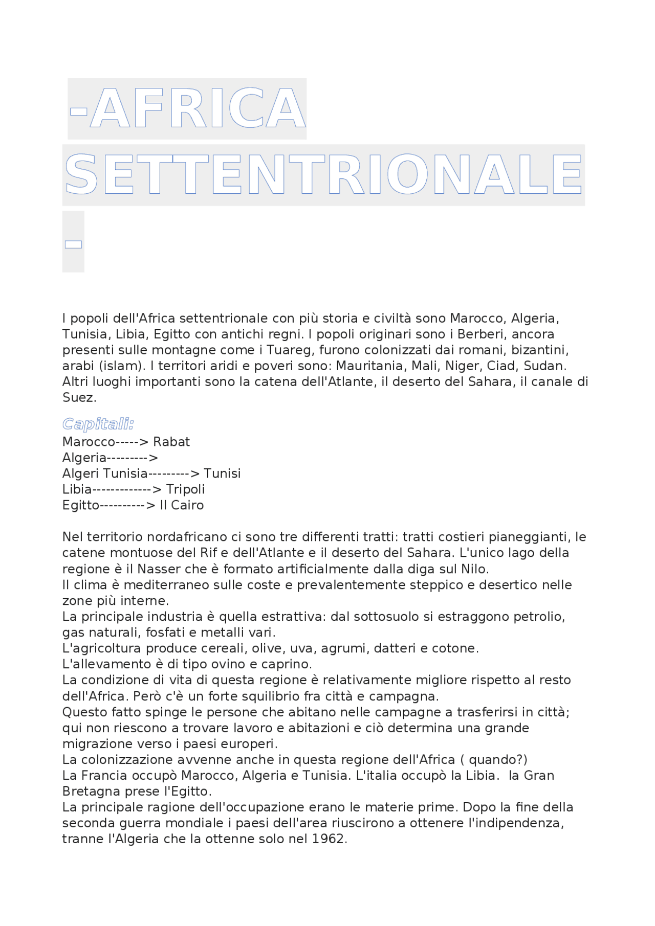 Dispense Di Varie Materie Docsity