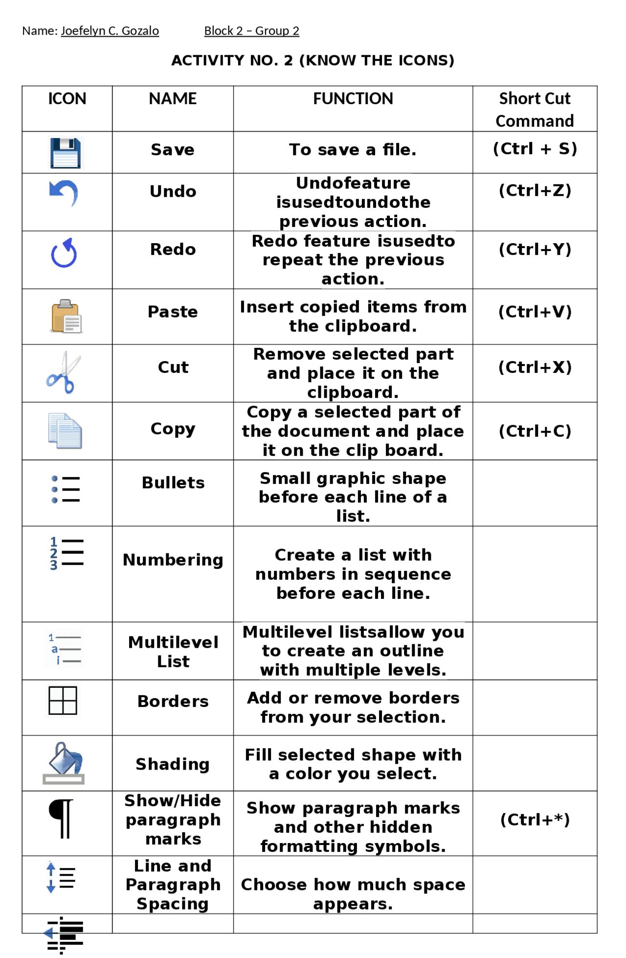 Activity 2 Comp Subject Docsity