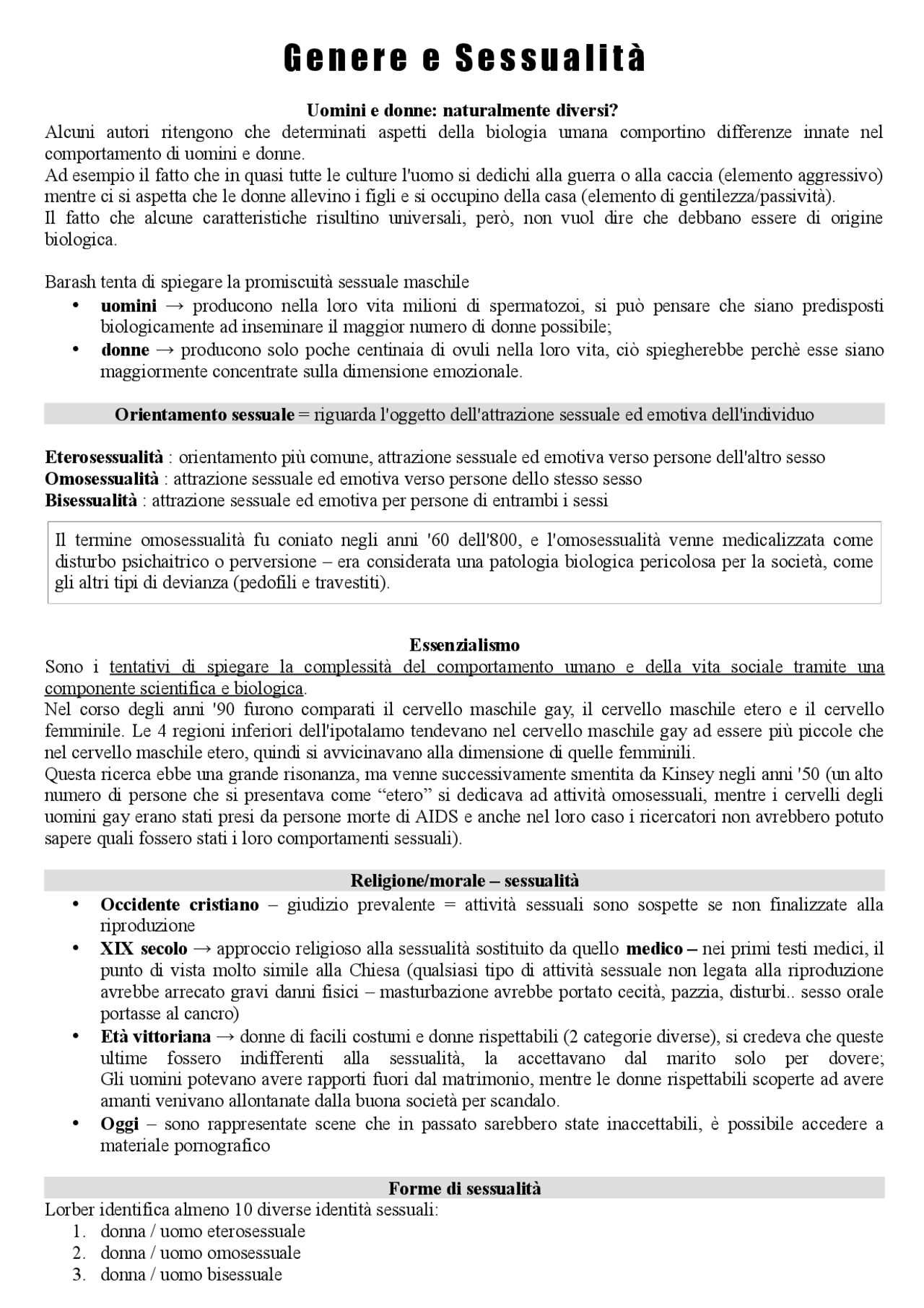 Giddens Sutton Fondamenti Di Sociologia Cap 7 Docsity
