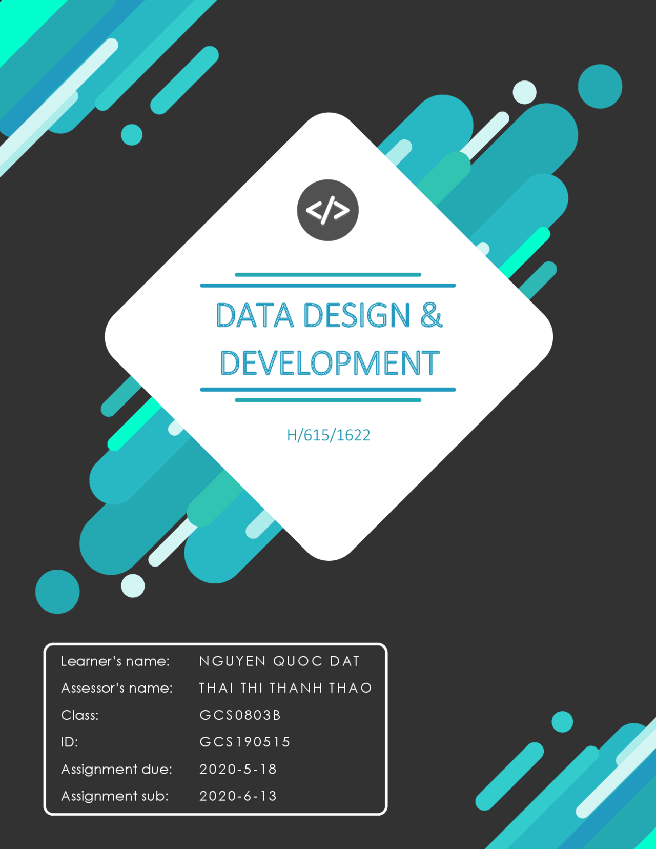 Database Design And Development Assignment Assignments Database Programming Docsity