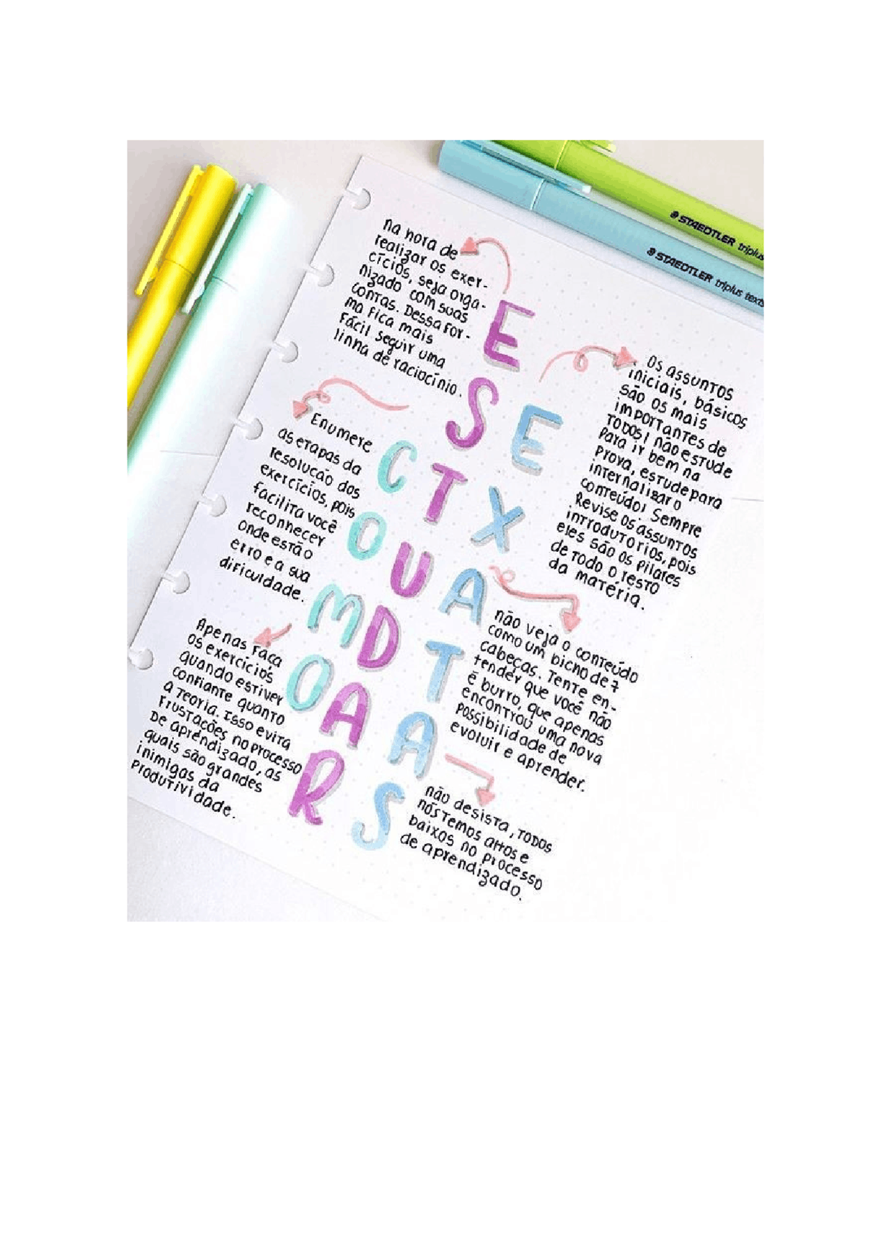 Como estudar exatas - Docsity