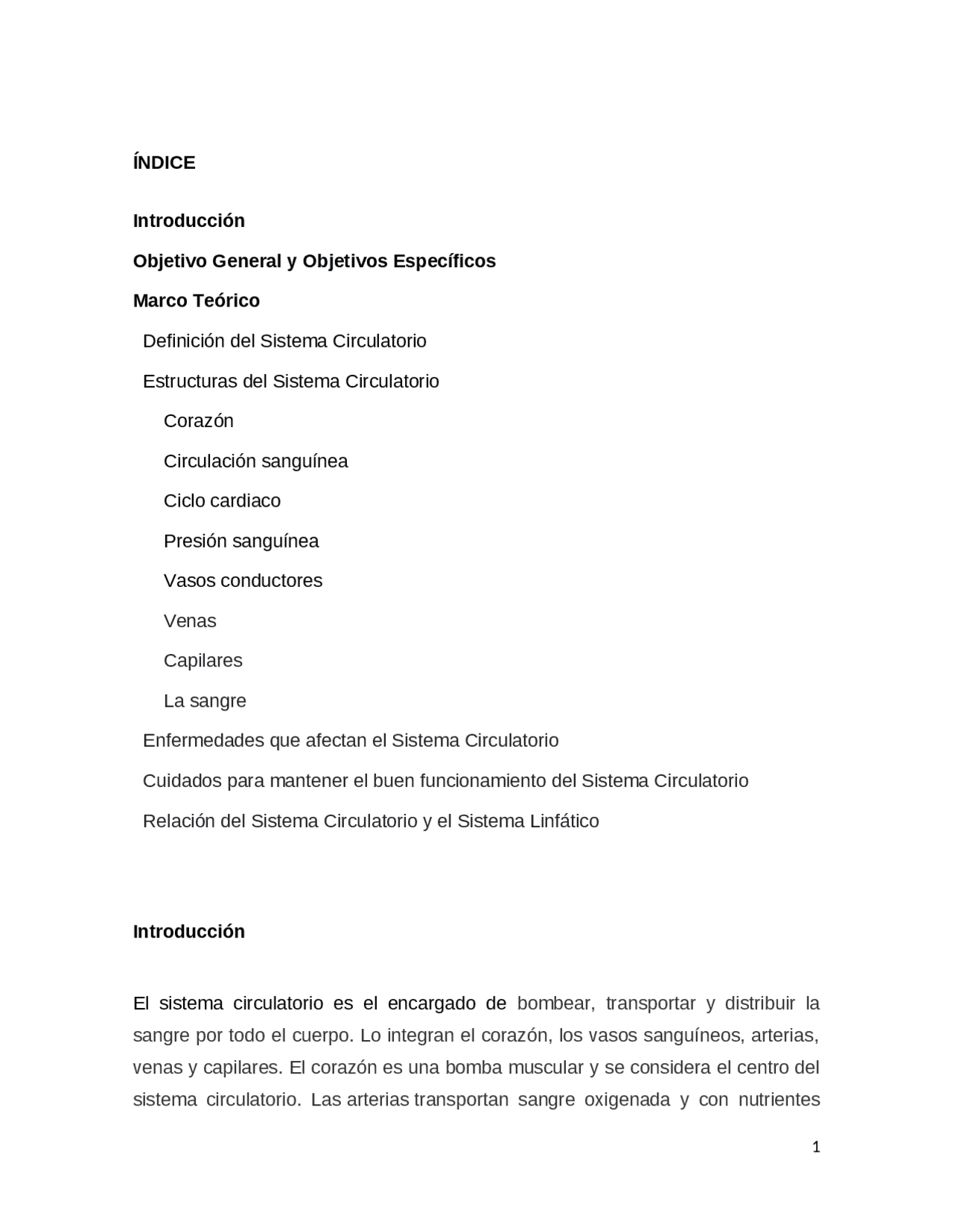 Sistema Circulatorio Docsity