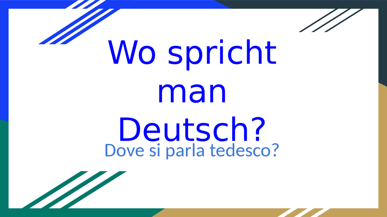 Paesi Di Lingua Tedesca Docsity