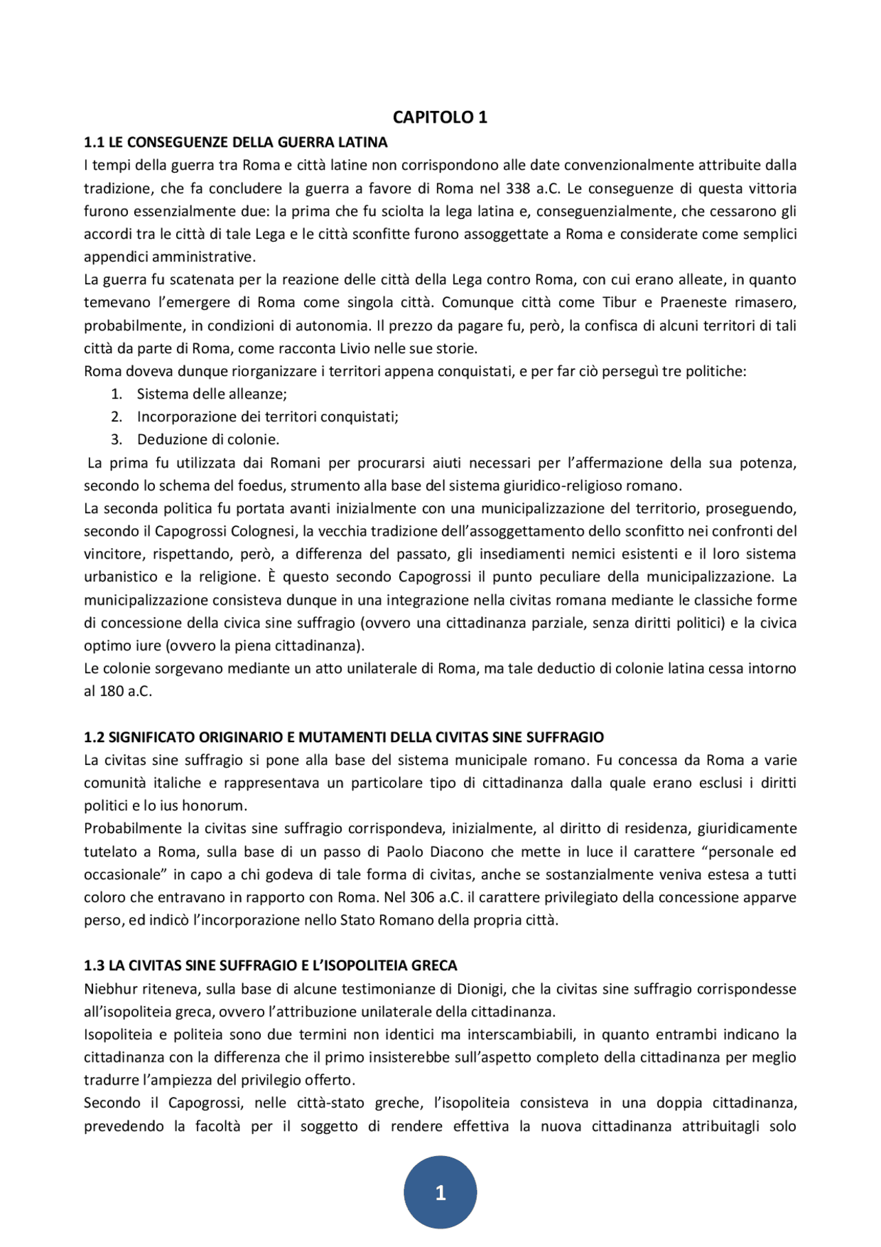 Diritto Romano Profili storico-giuridici | Dispense di Diritto Romano ...