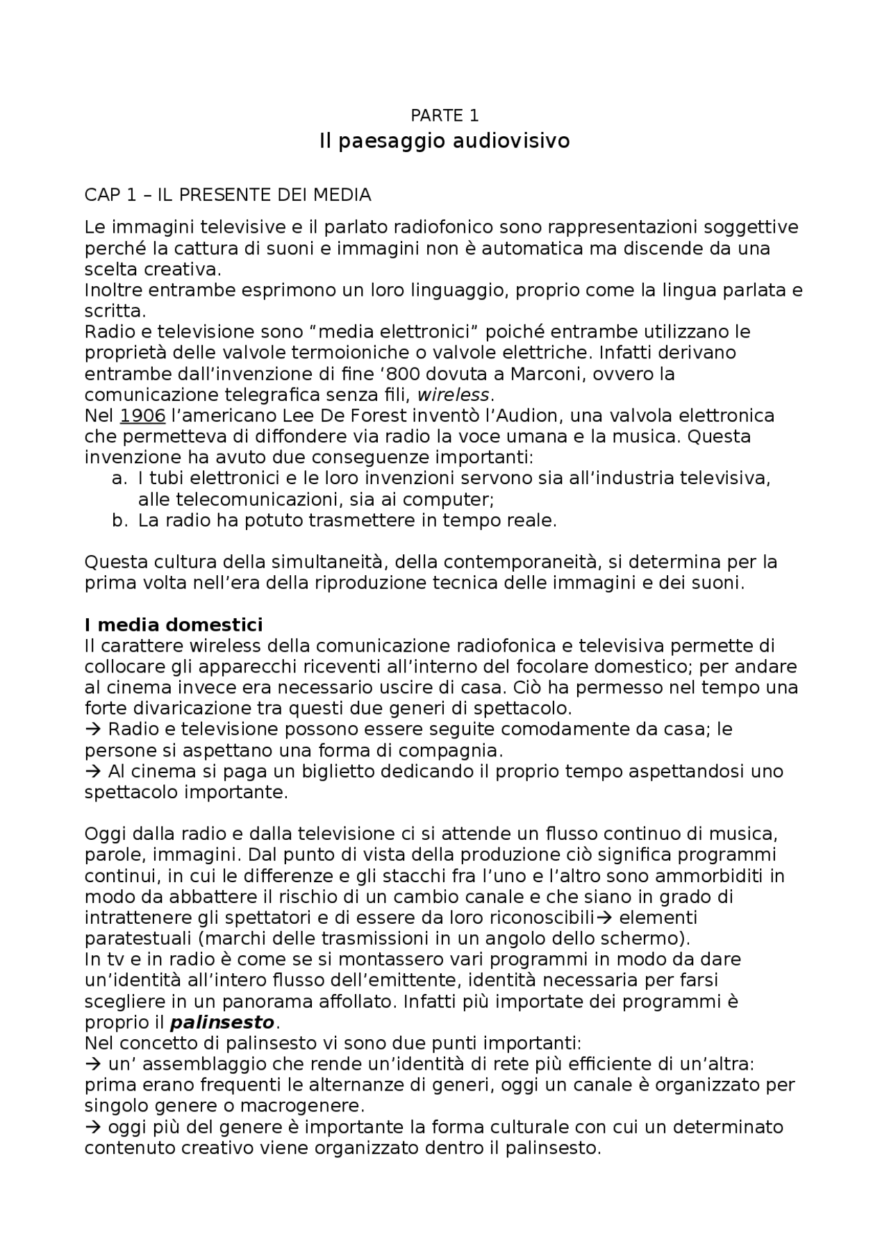 Televisione E Radio Nel Xxi Secolo Libro Di Enrico Menduni Docsity