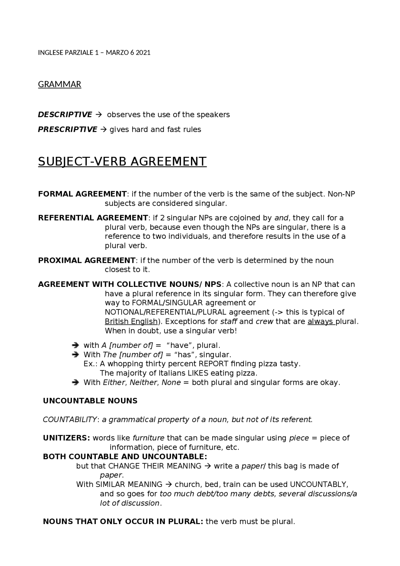Modality Passive Voice Patterns Inglese 2 Schemi Docsity