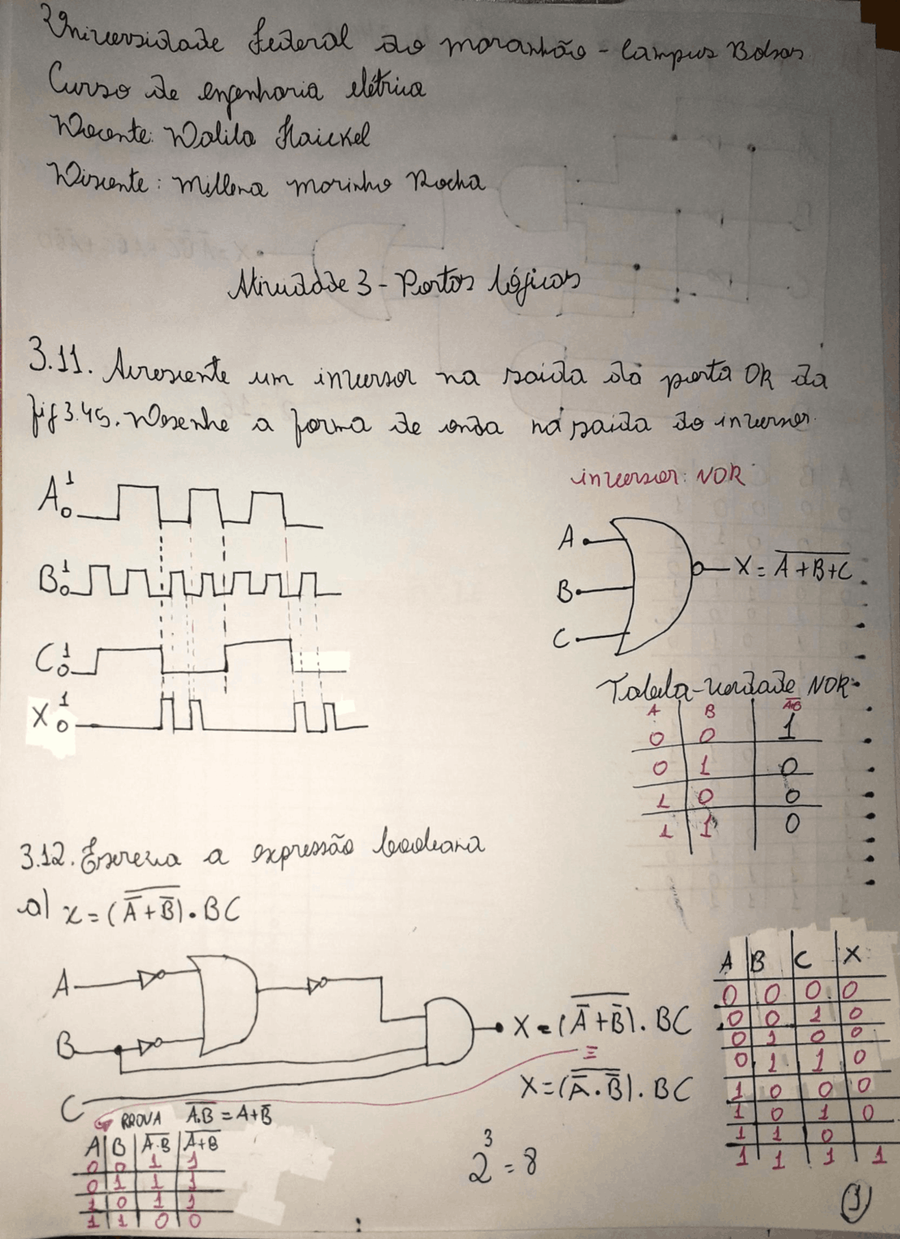 Sistemas Digitais Lista Docsity