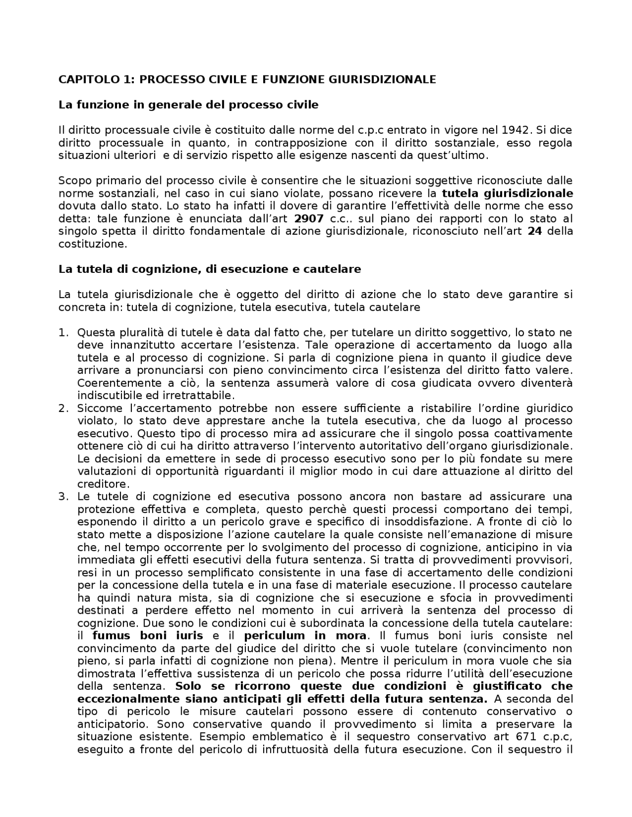 Libro Luiso 1 Diritto Processuale Civile Docsity