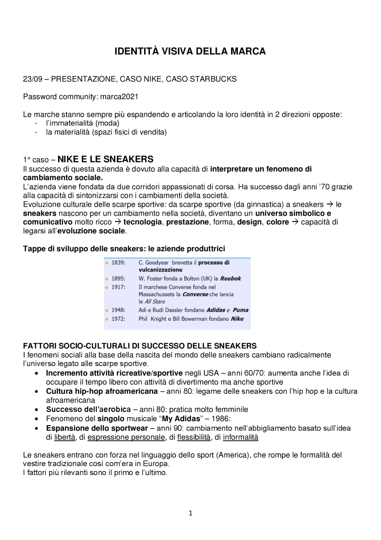Appunti Identità Visiva Della Marca Codeluppi Docsity