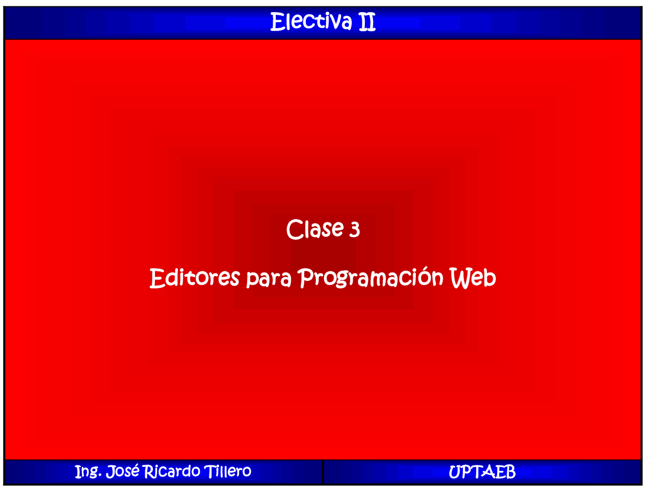 Clase 3 Editores para Programación Web - Docsity