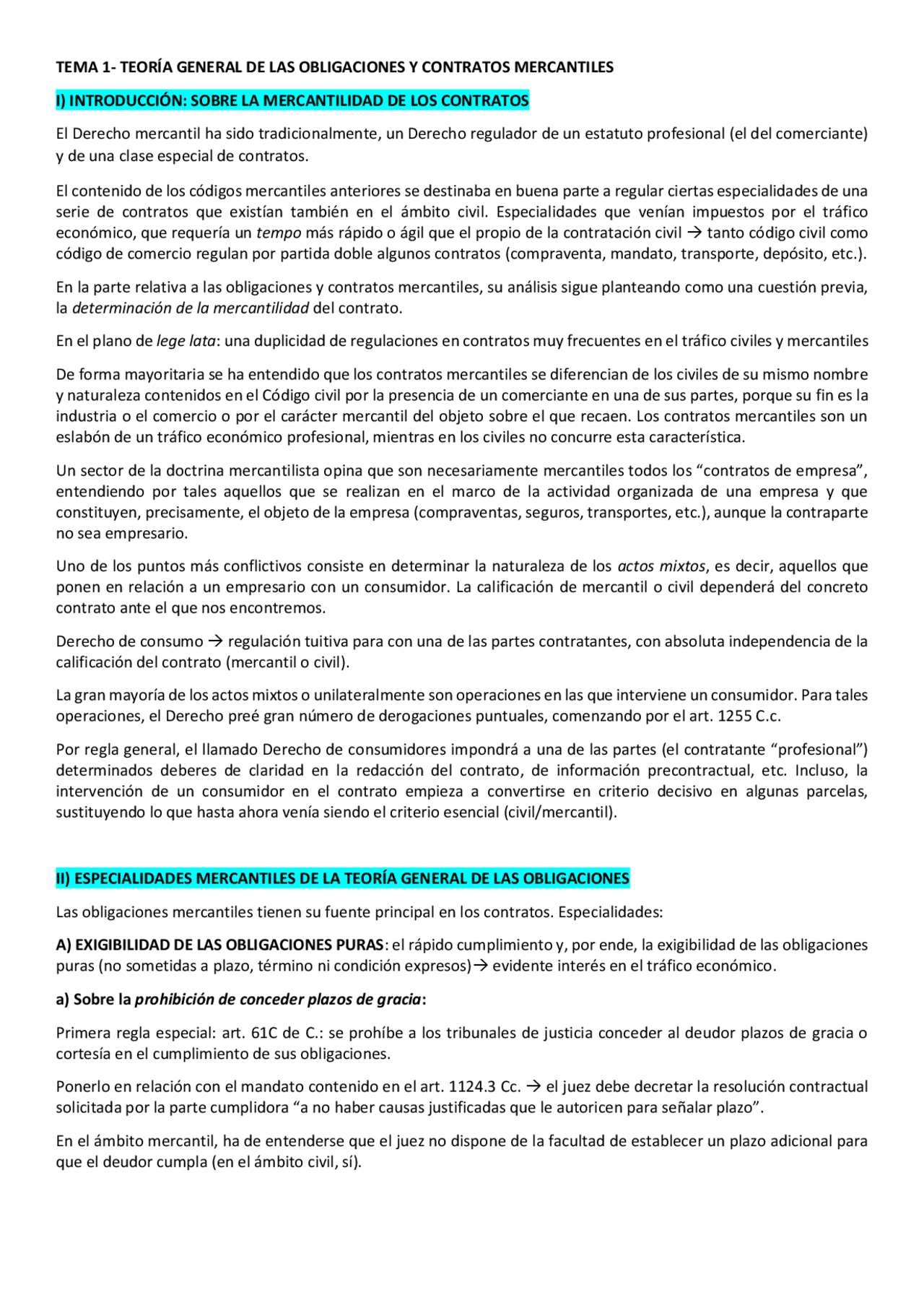 Apuntes Derecho Mercantil Ii Docsity