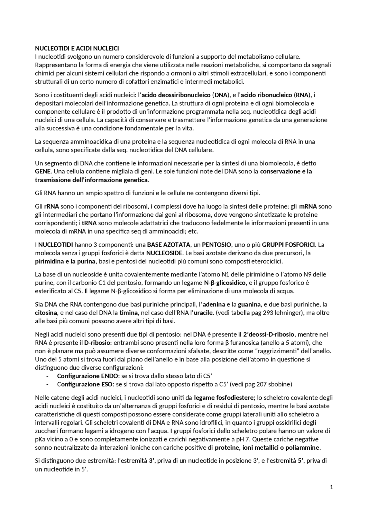 Dna Replicazione Del Dna Mutazioni Docsity