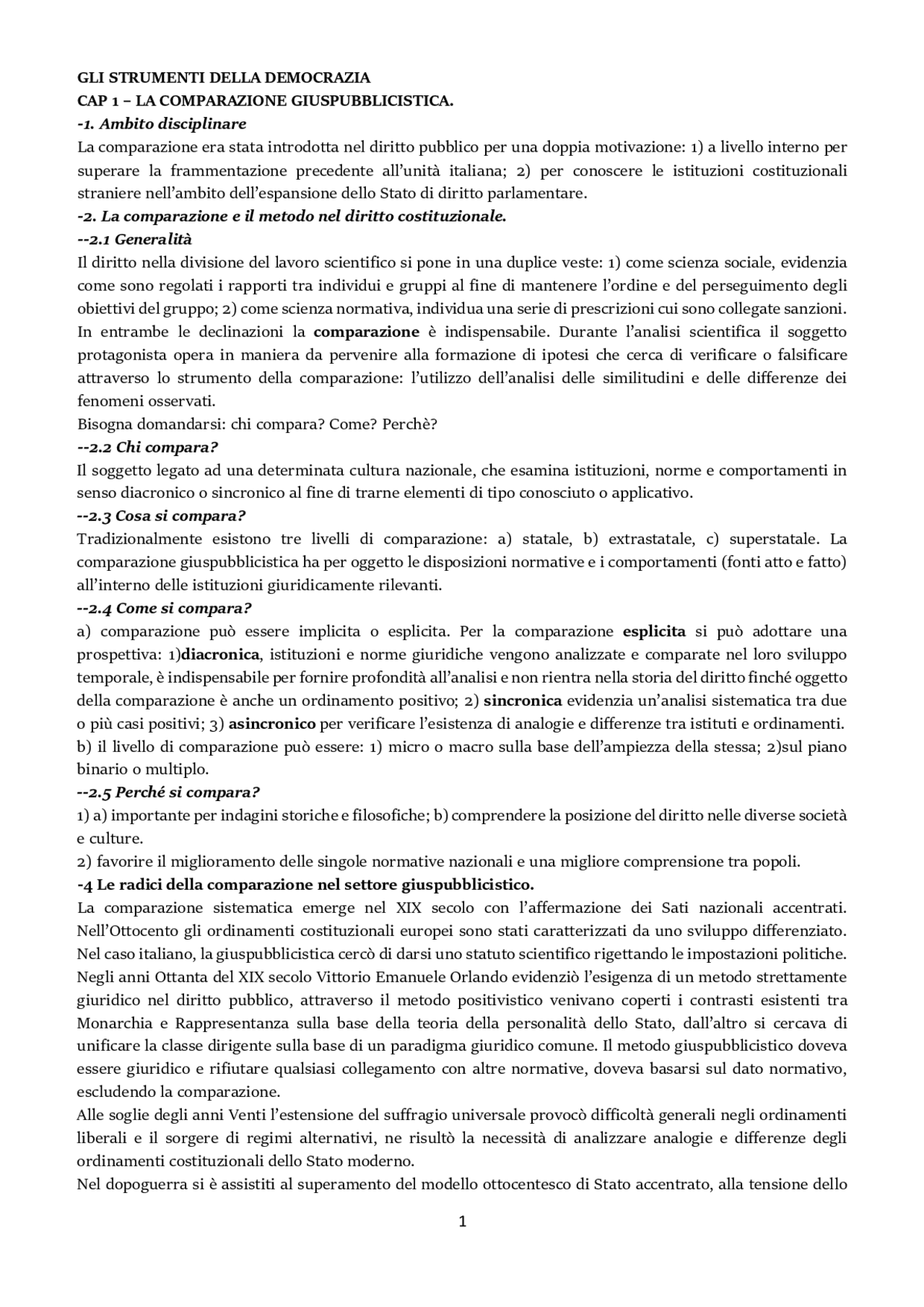 Gli strumenti della democrazia - Fulco Lanchester | Sintesi del corso ...