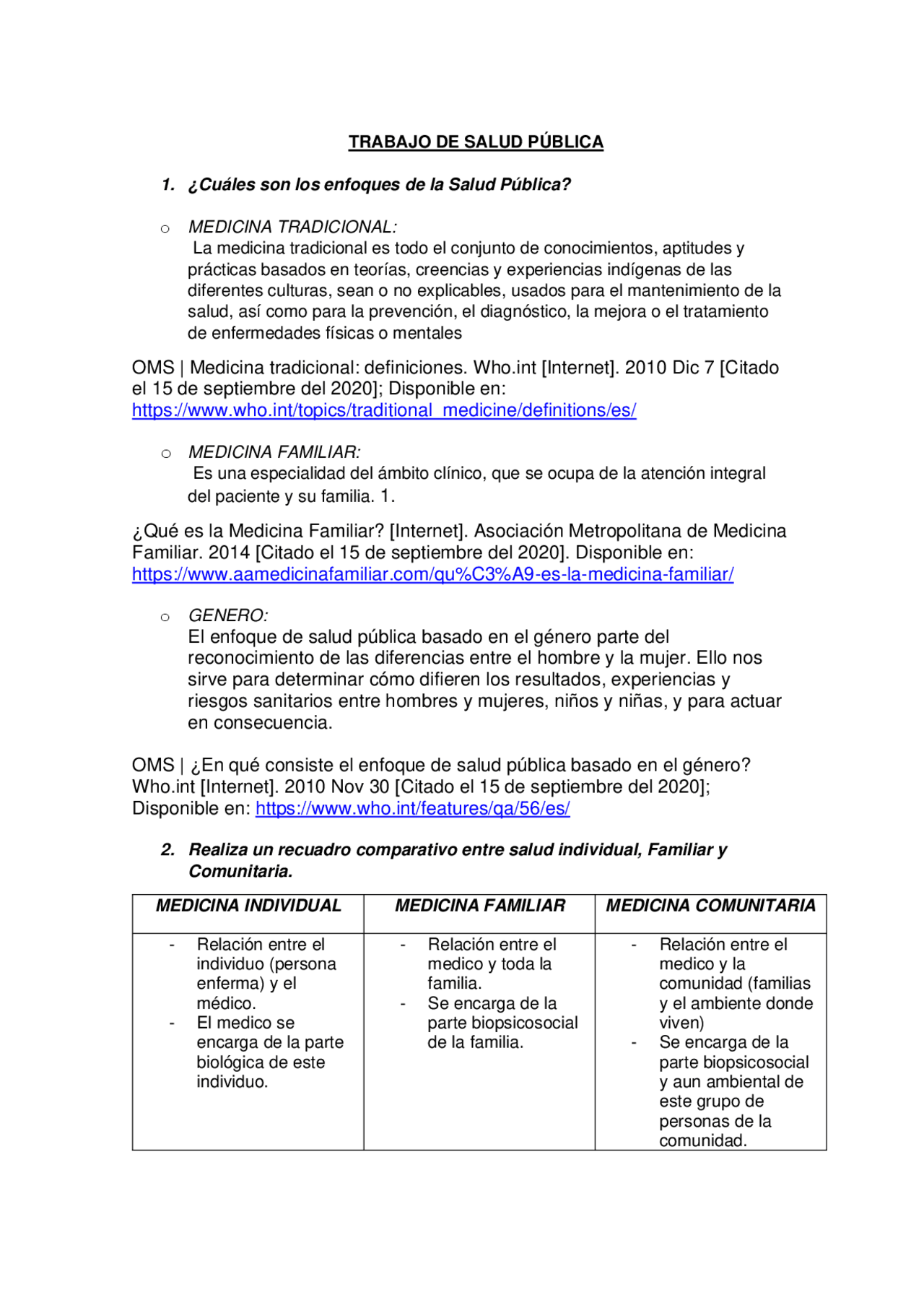 Enfoque De La Salud Pública Apuntes De Salud Pública Docsity