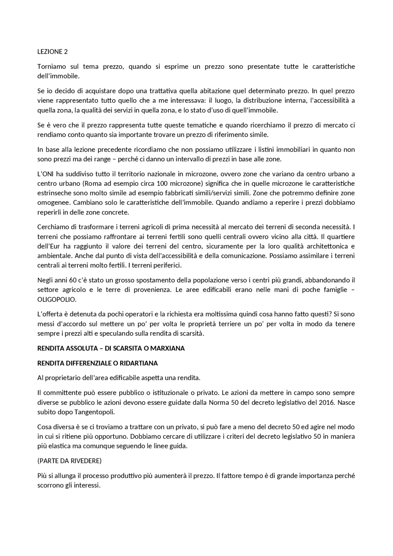 Estimoarchitettura Professor Campo Docsity