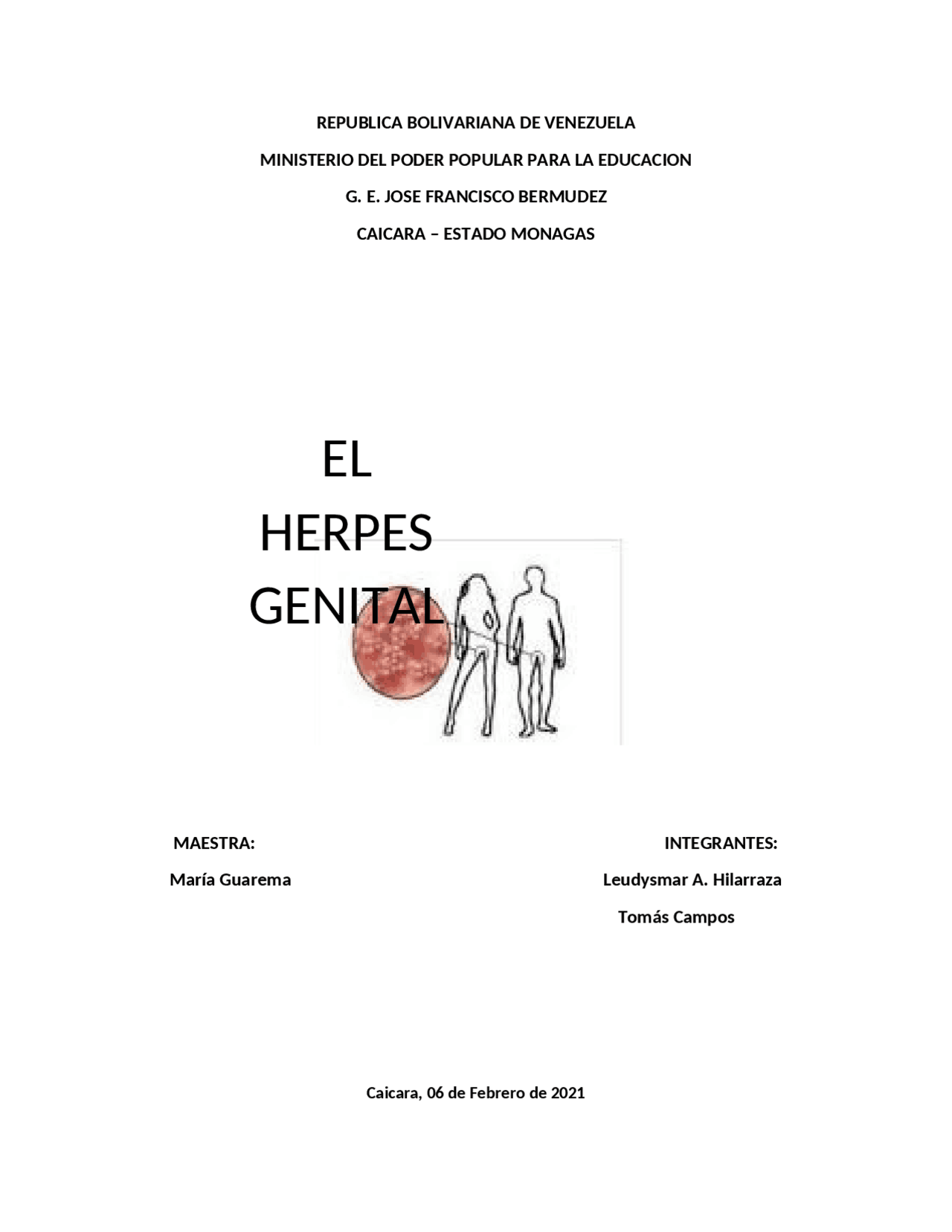 Trabajo Herpes Genital Apuntes De Biología Docsity