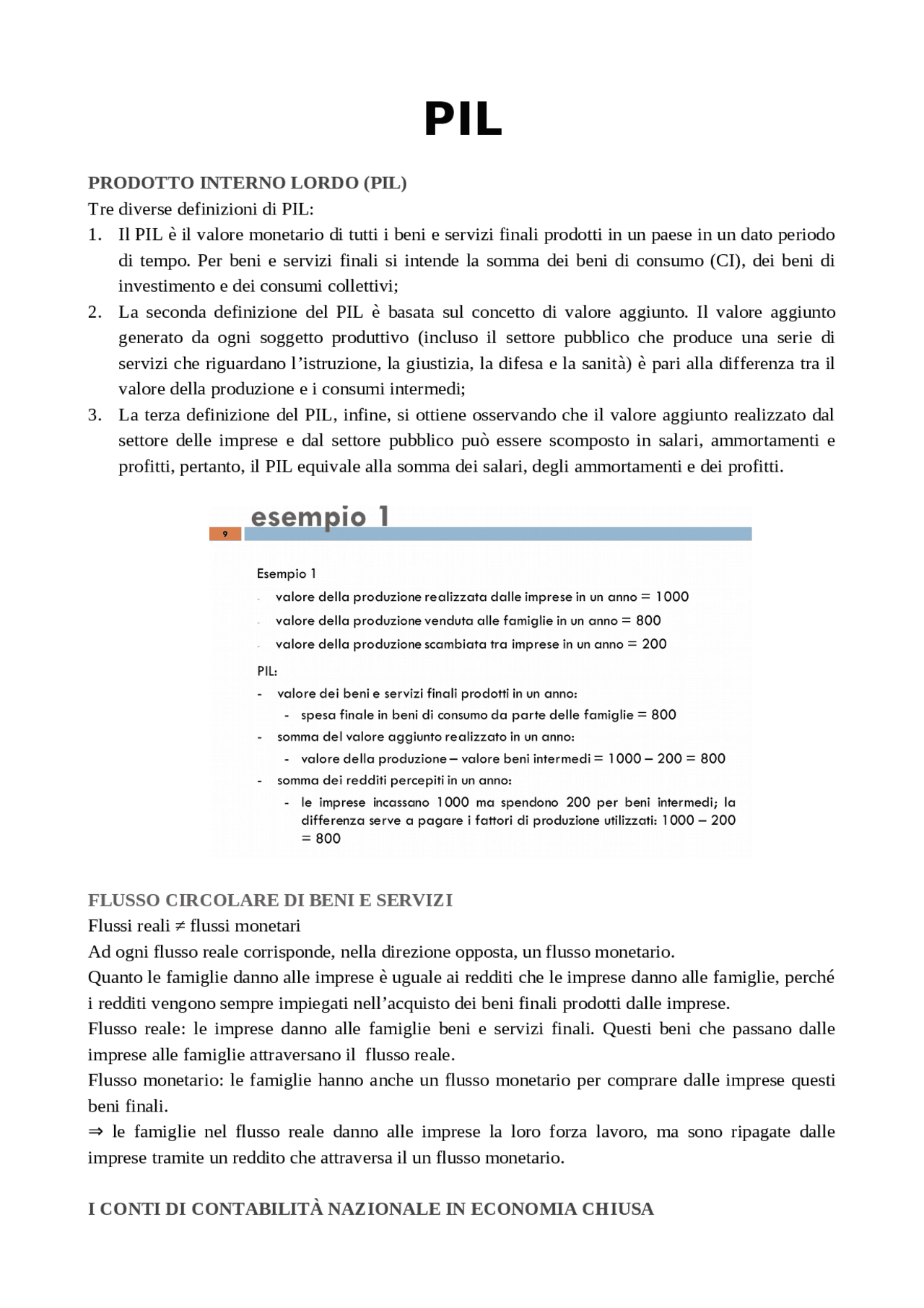 Microeconomia Primo Anno Docsity