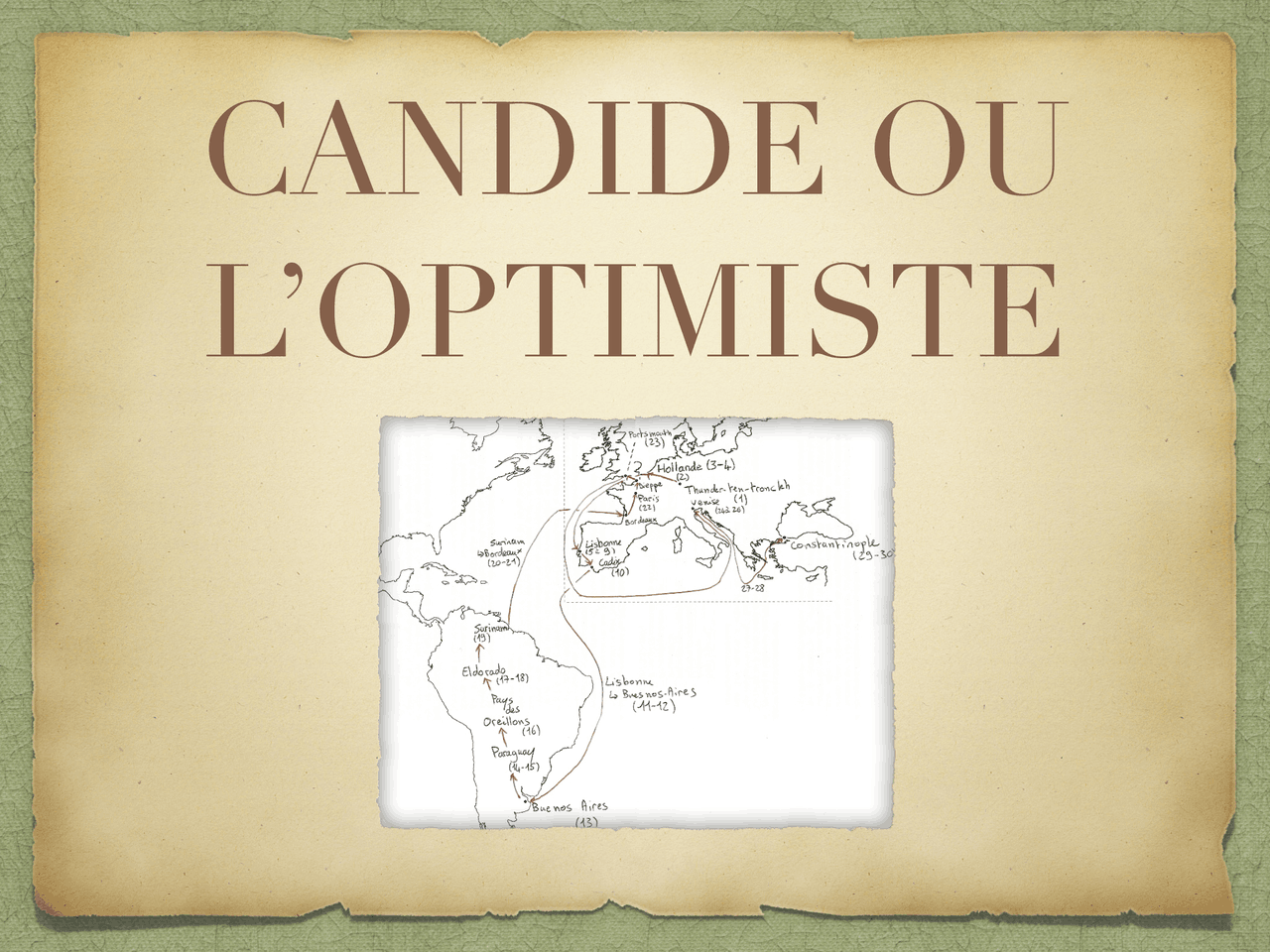 PowerPoint di Candide di Voltaire - Docsity