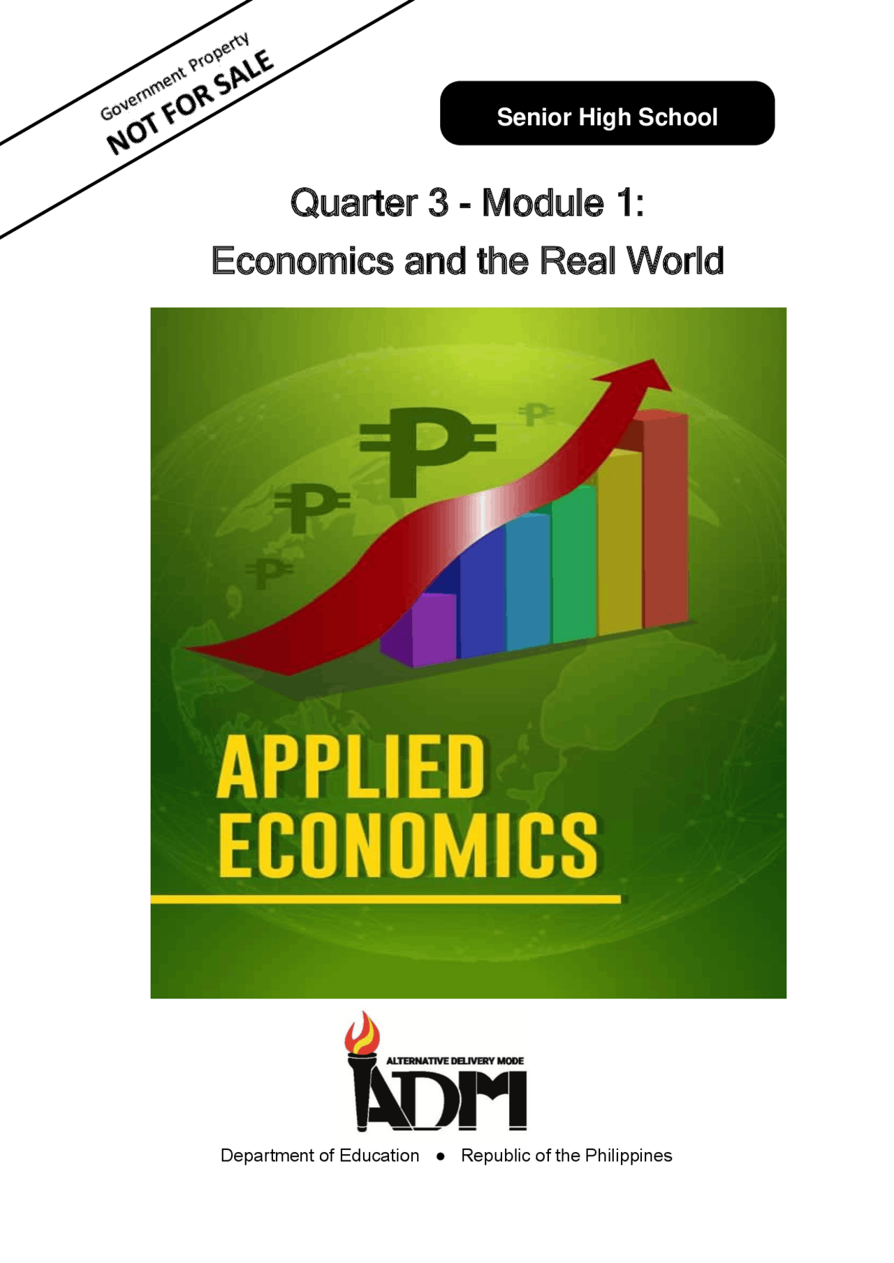 APPLIED ECONOMICS MODULE | Study notes Environmental science | Docsity